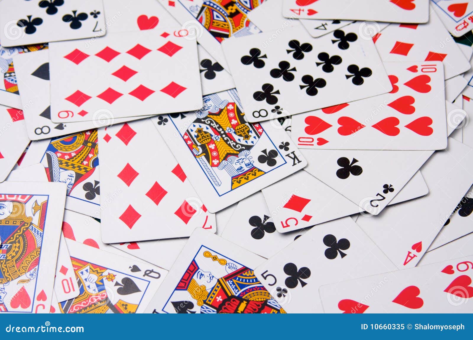 Cards stock image. Image of deck, luck, playing, horizontal - 10660335