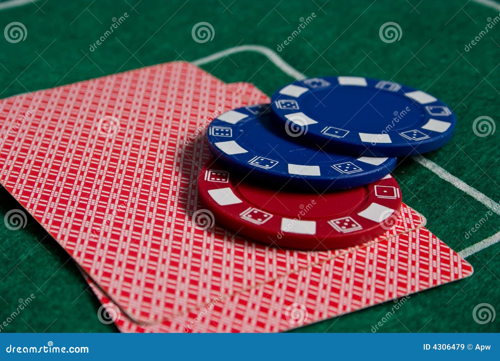 Cards and chips stock image. Image of card, table, outline - 4306479