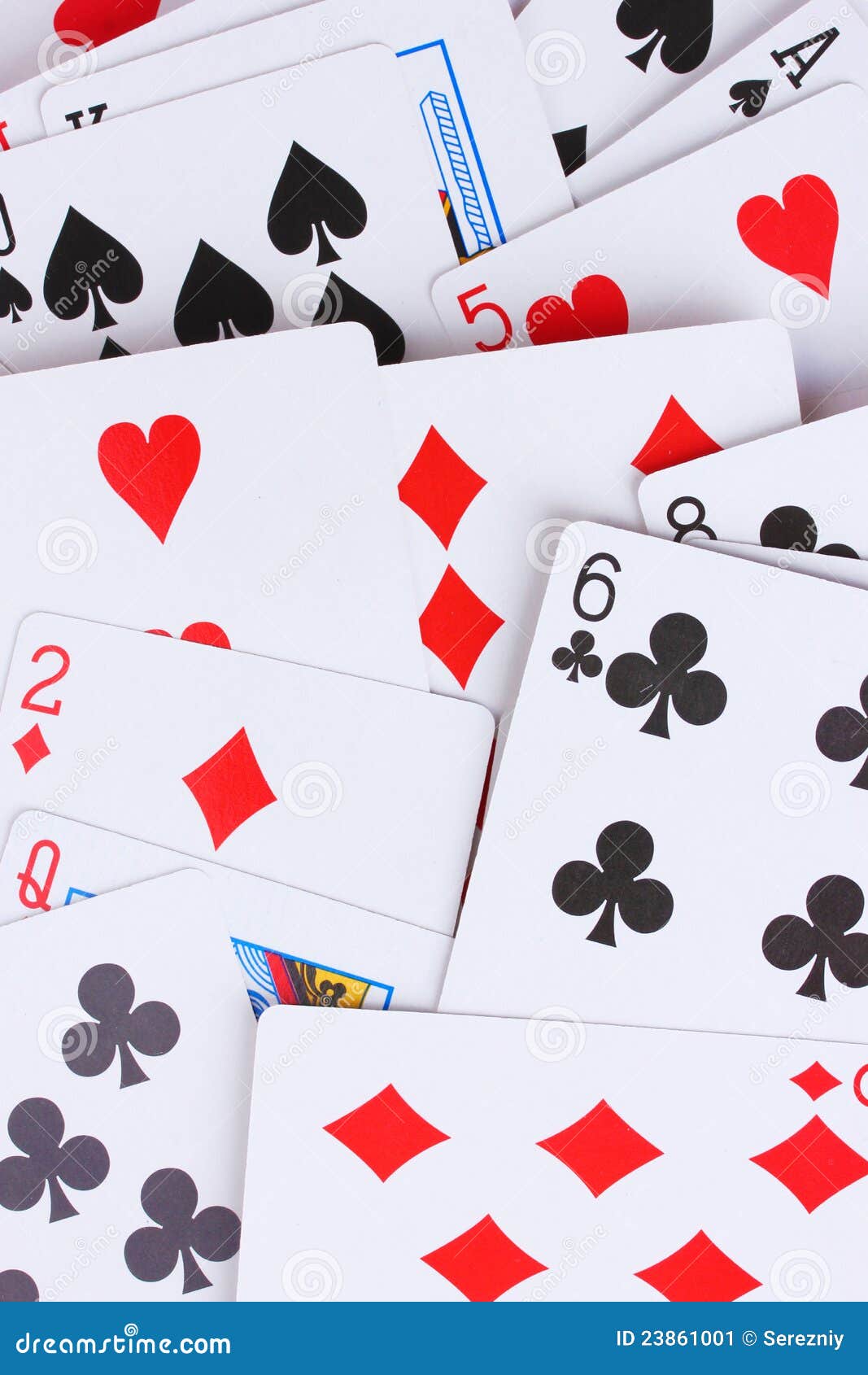 Cards close-up stock image. Image of victory, entertainment - 23861001