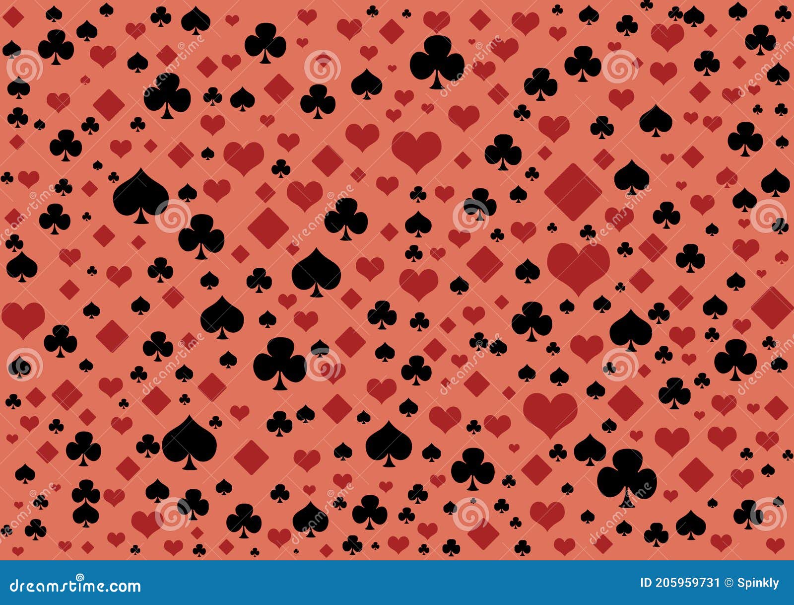 Cards Deck Pattern Background Design for Use As Wallpapers Stock ...