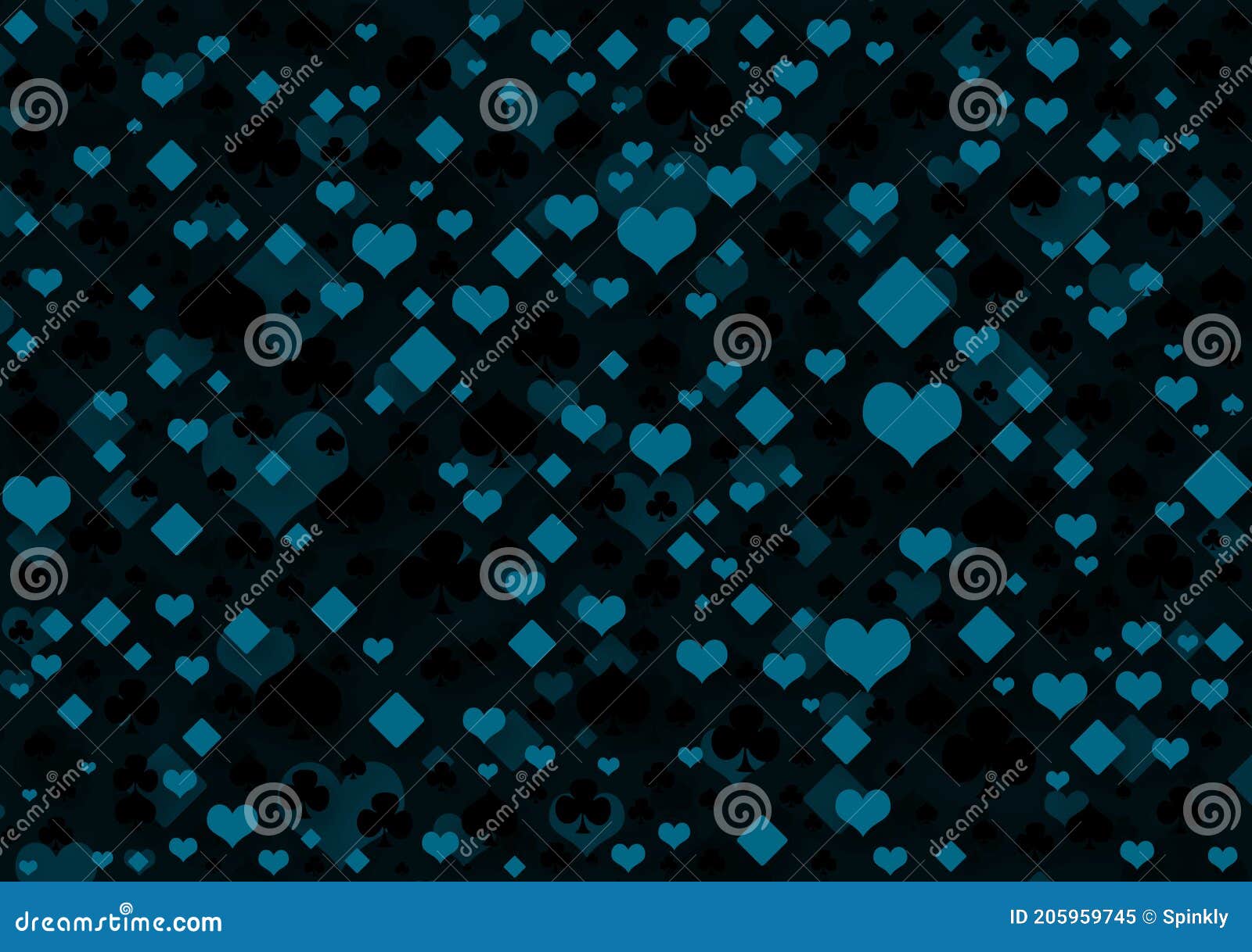 Cards Deck Pattern Background Design for Use As Wallpapers Stock ...
