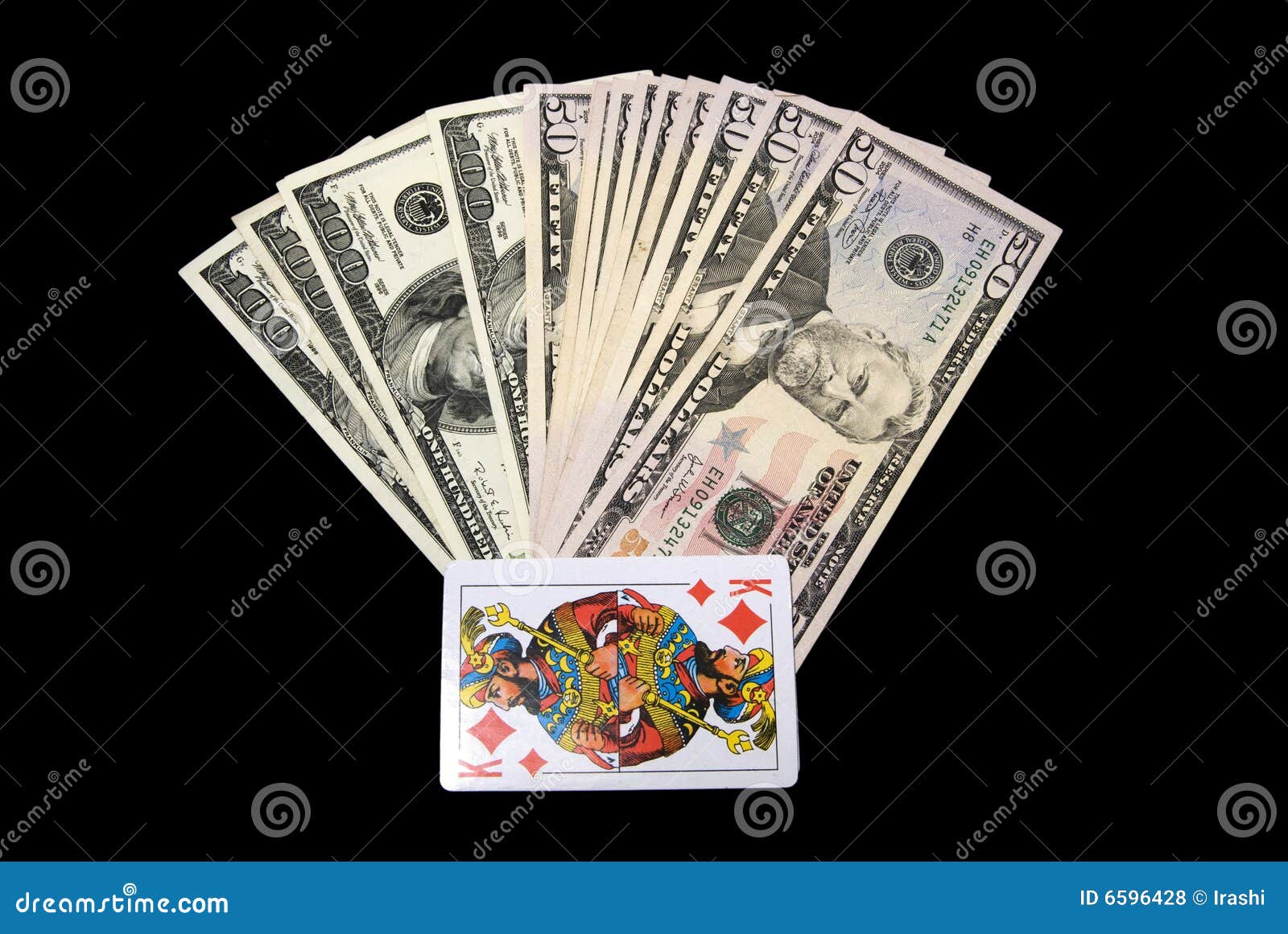 Cards and dollars stock photo. Image of banking, face - 6596428