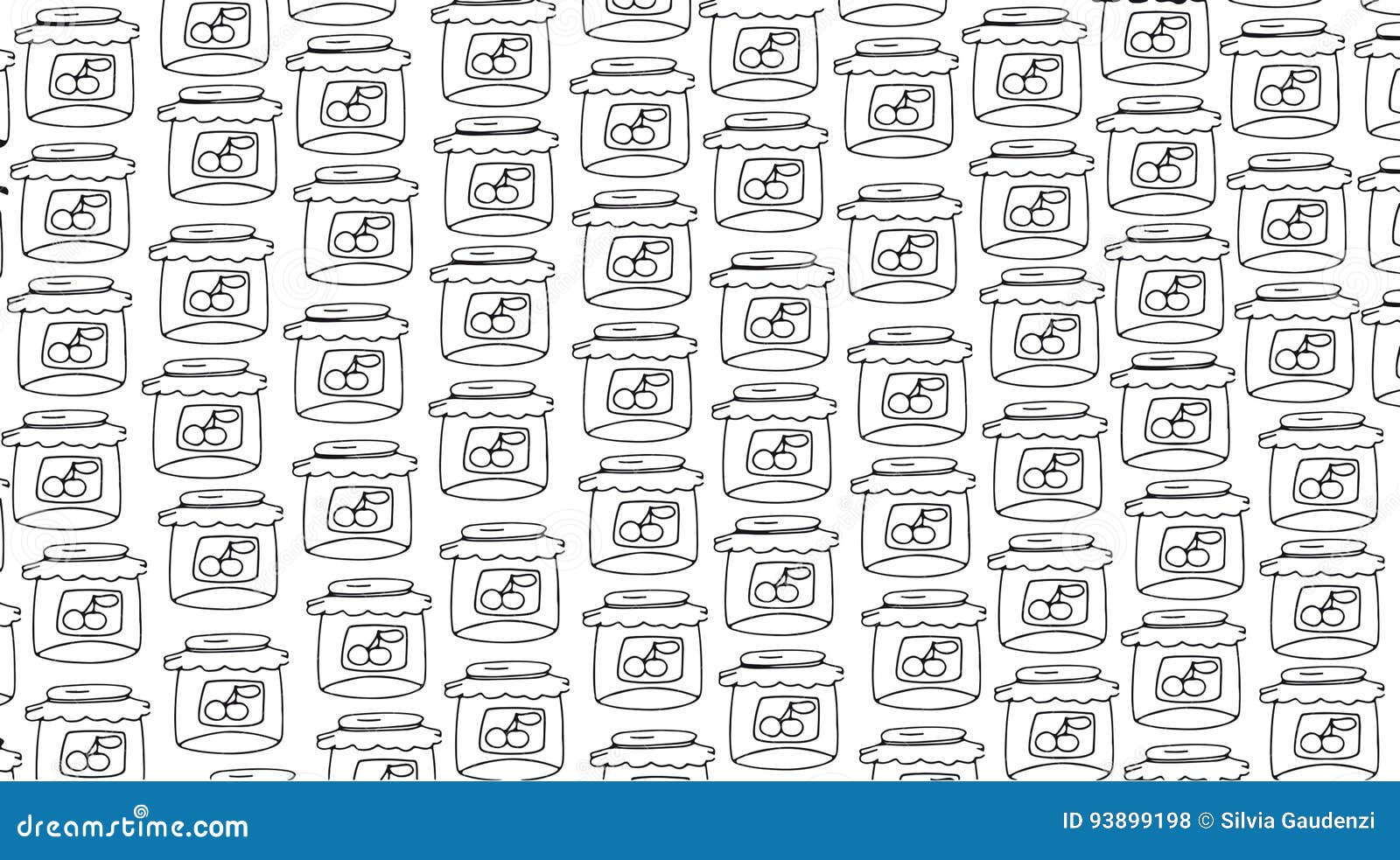 Cards or Fabrics with Repeating Motif Pattern One To the, Drawing ...