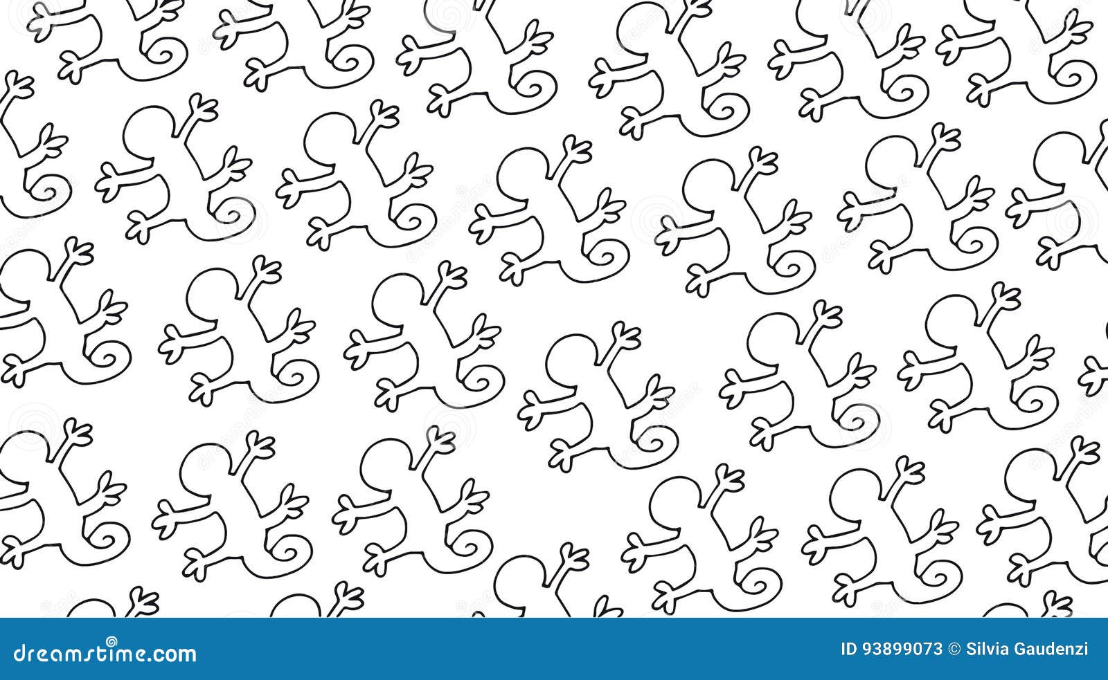 Cards or Fabrics with Repeating Motif Pattern One To the, Drawing ...