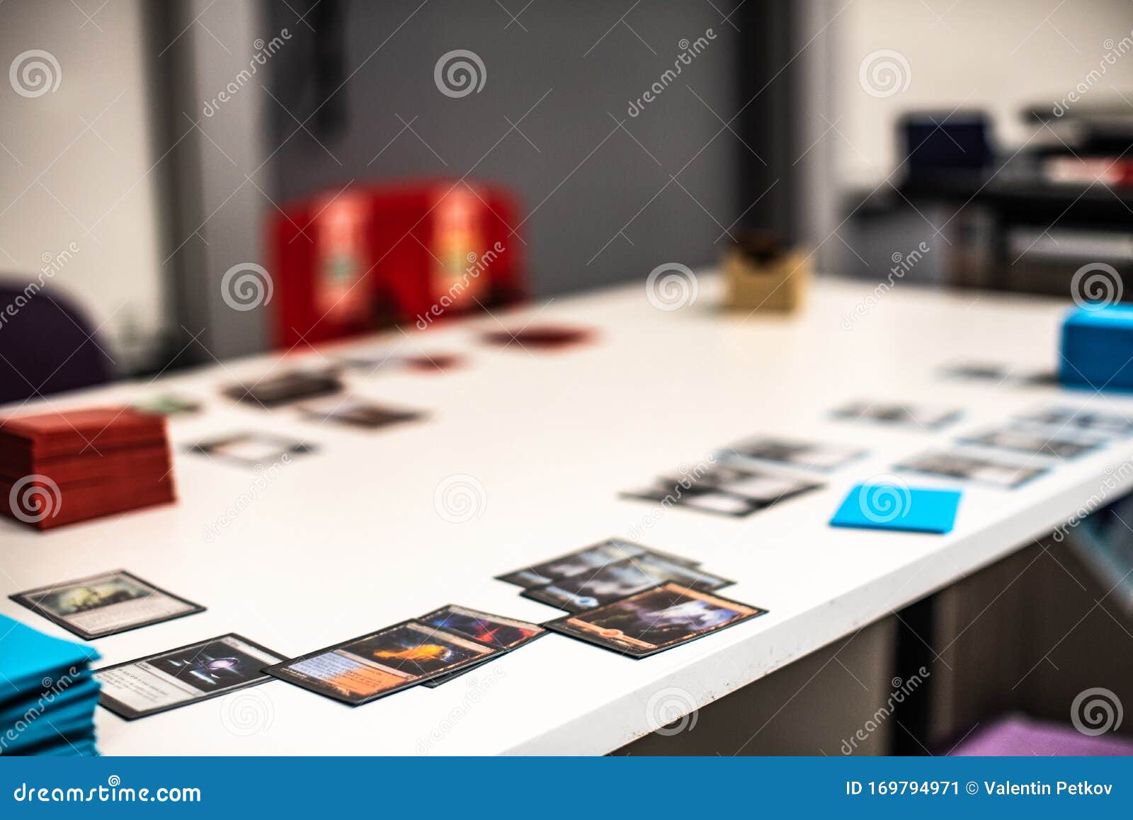 Cards of Game Magic: the Gathering. the Game Was Created by Richard ...