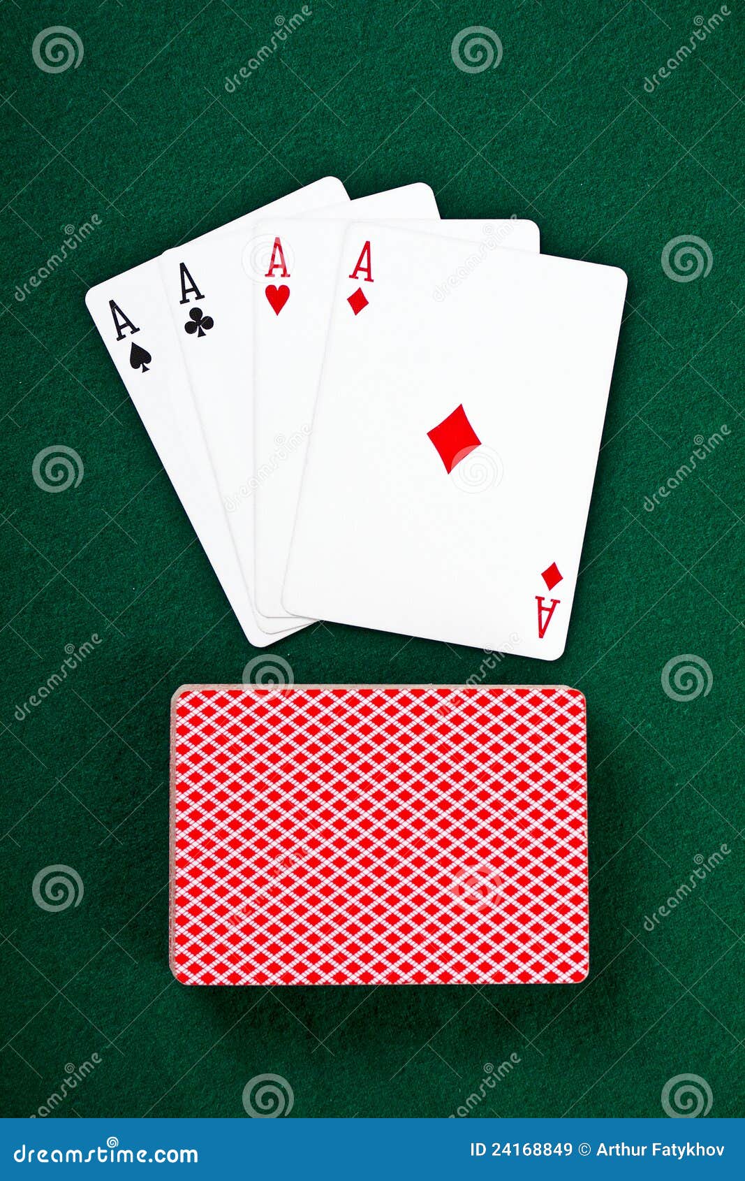 Cards and Pack of Playing Cards. Stock Image - Image of leisure ...