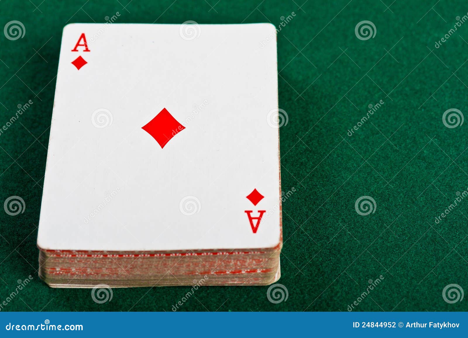 Cards and Pack of Playing Cards. Stock Photo - Image of jackpot, flush ...