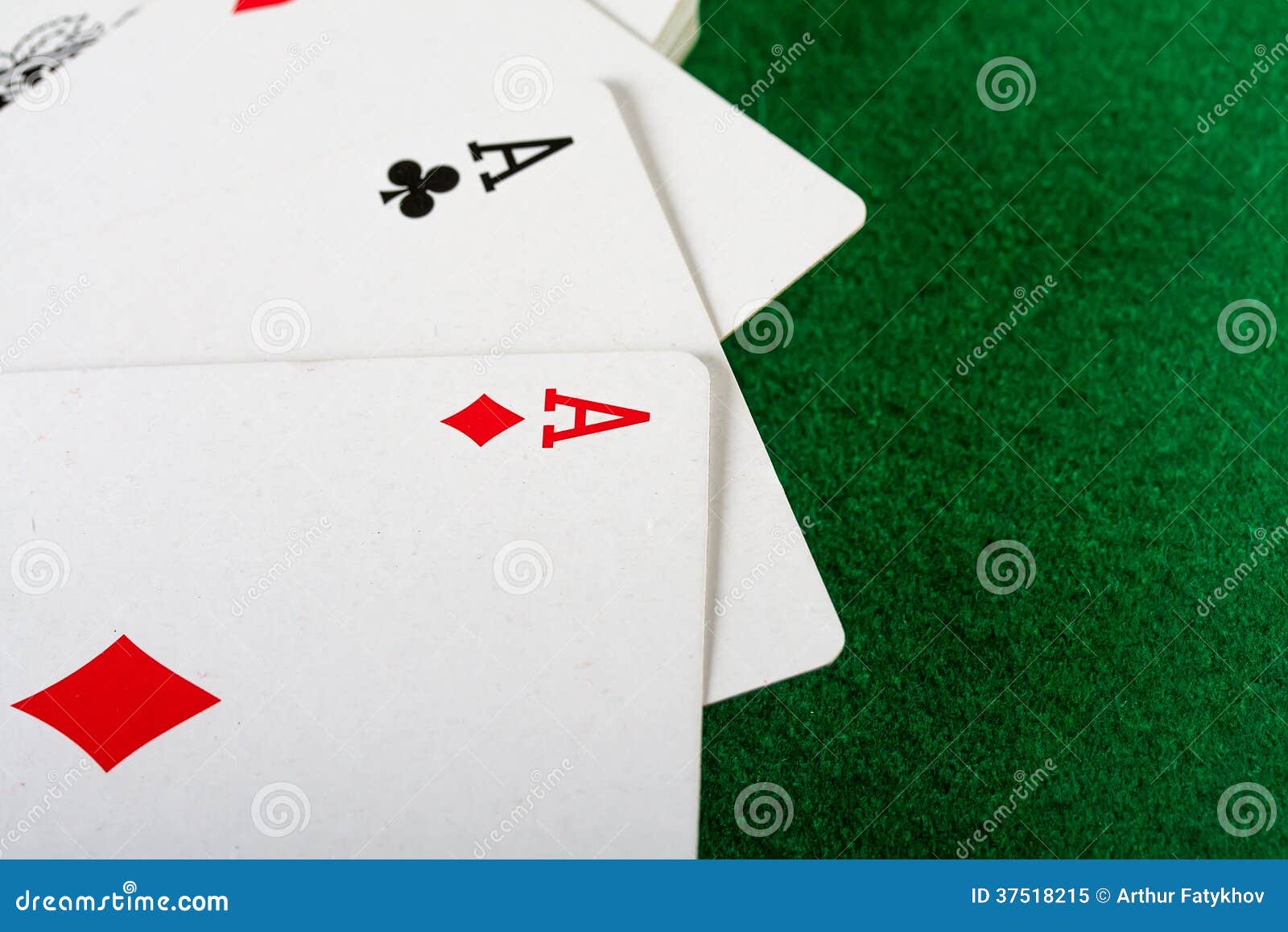 Cards and Pack of Playing Cards. Stock Image - Image of gamble, hazard ...
