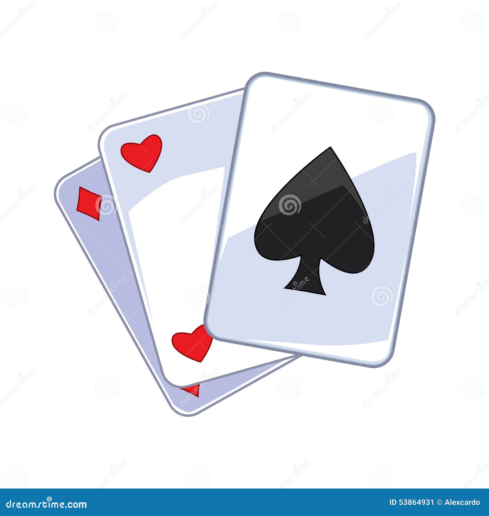 Cards pack stock vector. Illustration of deck, card, black - 53864931