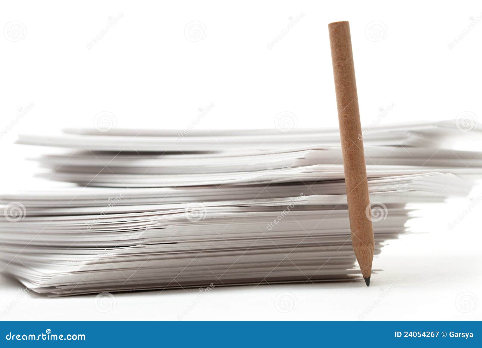 Cards with pencil stock image. Image of journal, business - 24054267