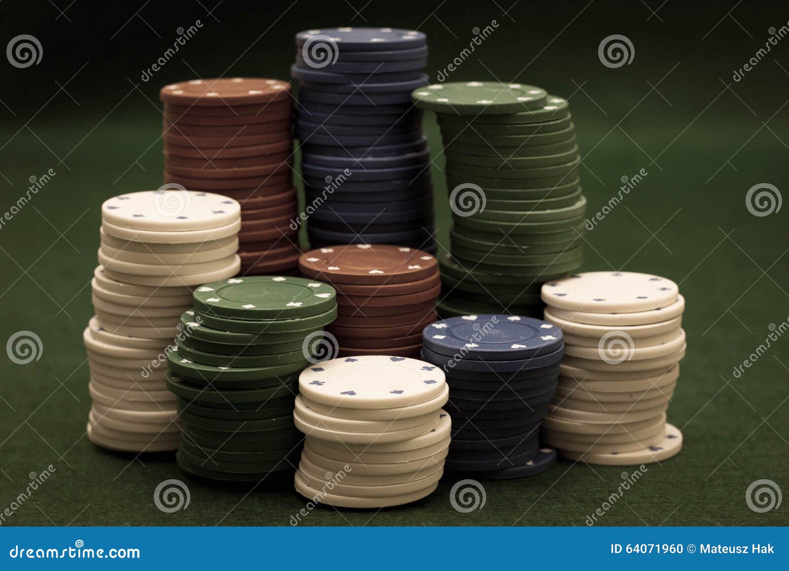 Cards and Stack of Poker Chips Stock Photo - Image of casino ...