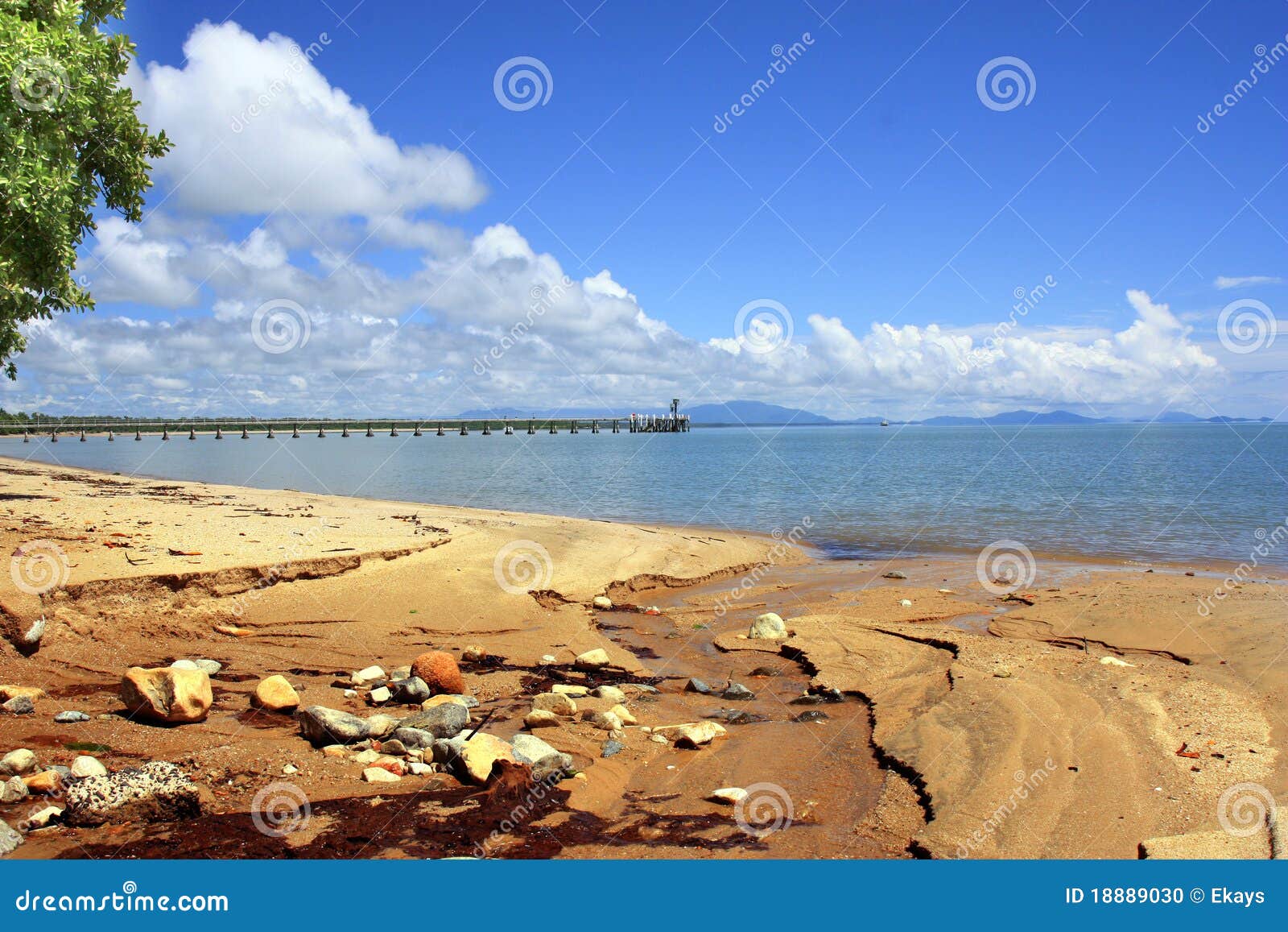 Small Town of Cardwell Australia Stock Photo - Image of relax ...