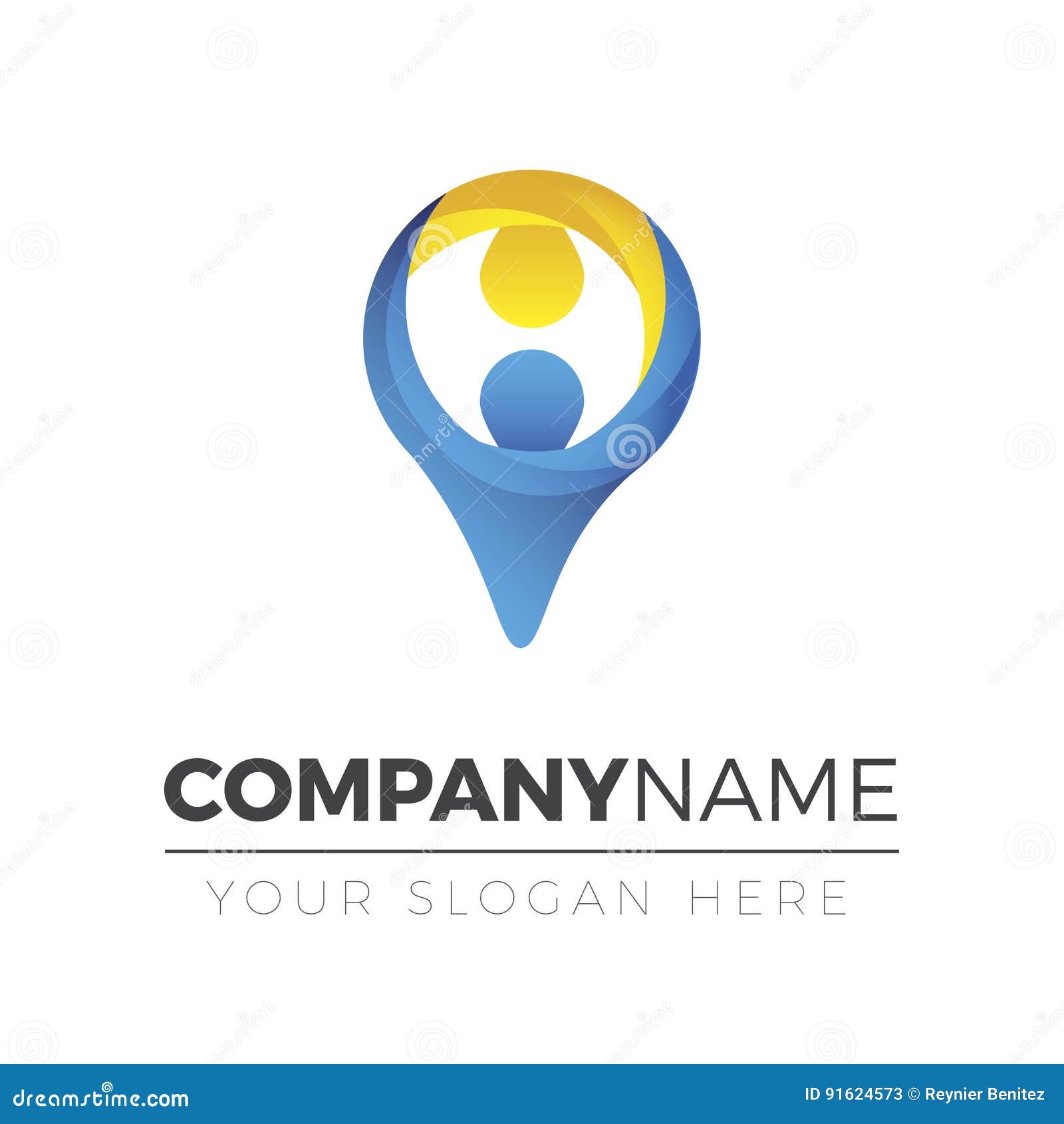 Care Company Logo stock vector. Illustration of company - 91624573