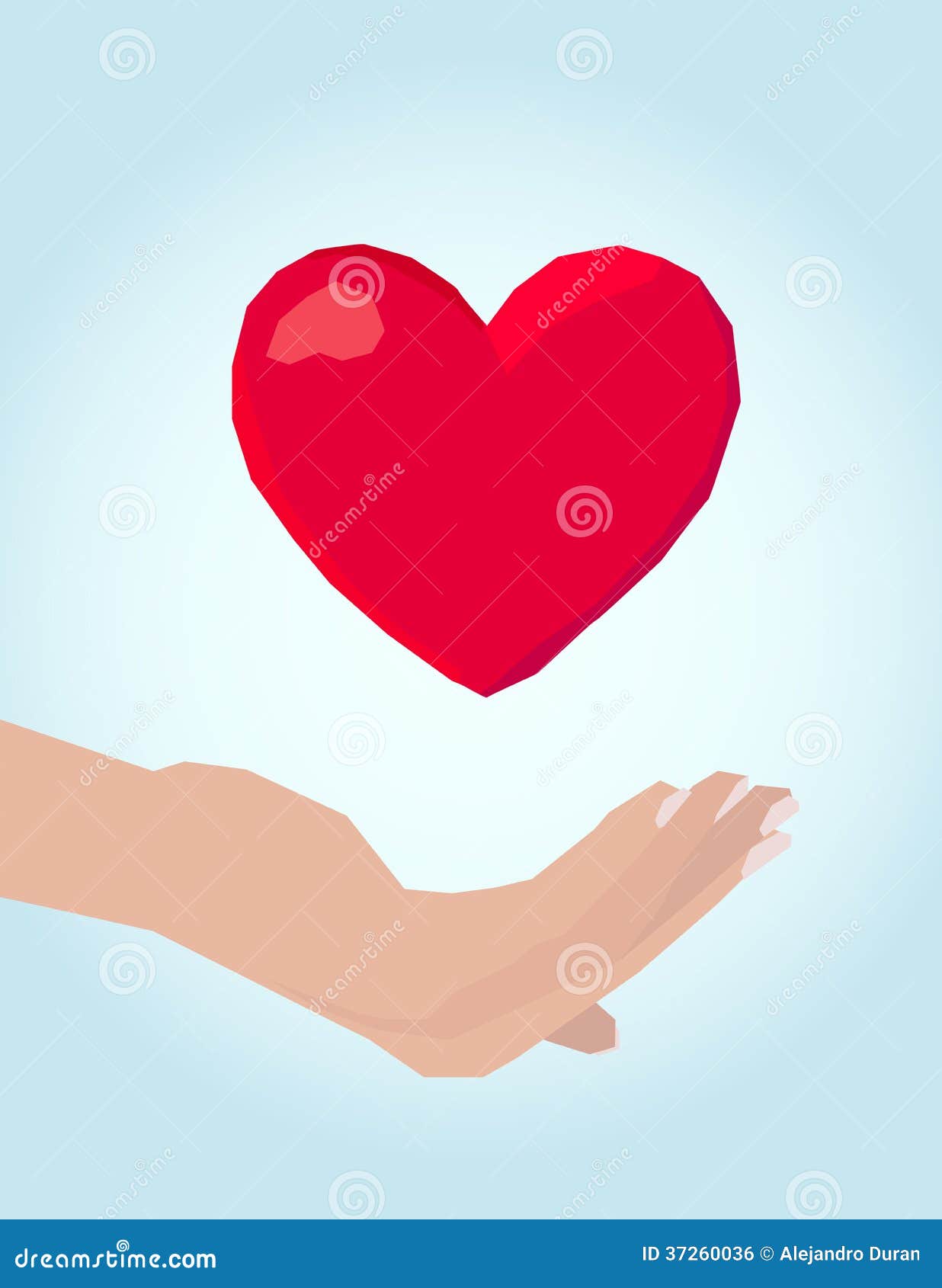 Care hands stock vector. Illustration of hold, card, emotion - 37260036