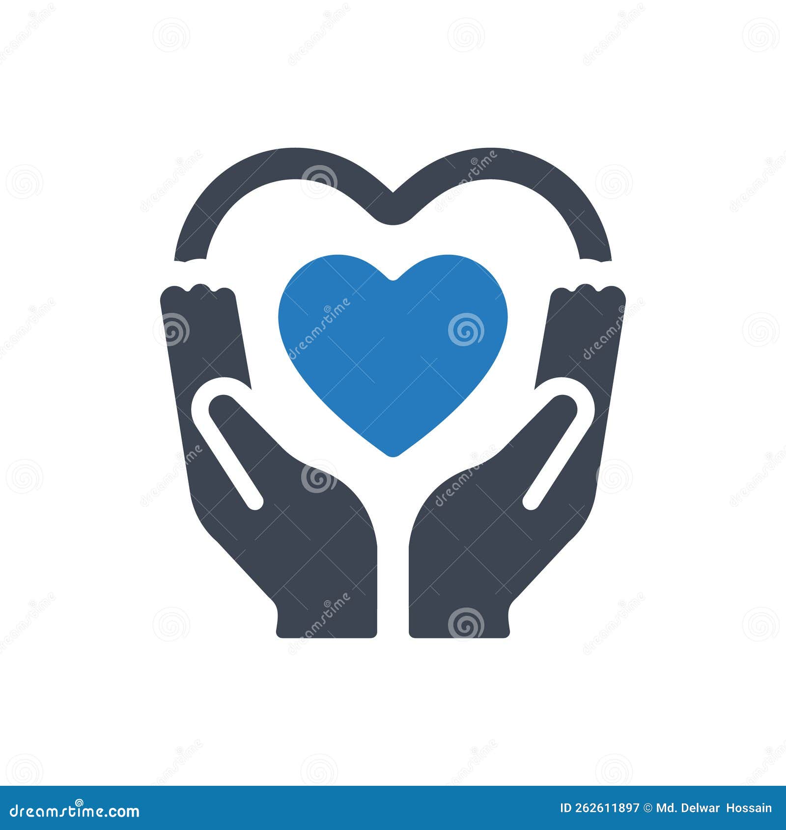 Care of life icon stock vector. Illustration of life - 262611897