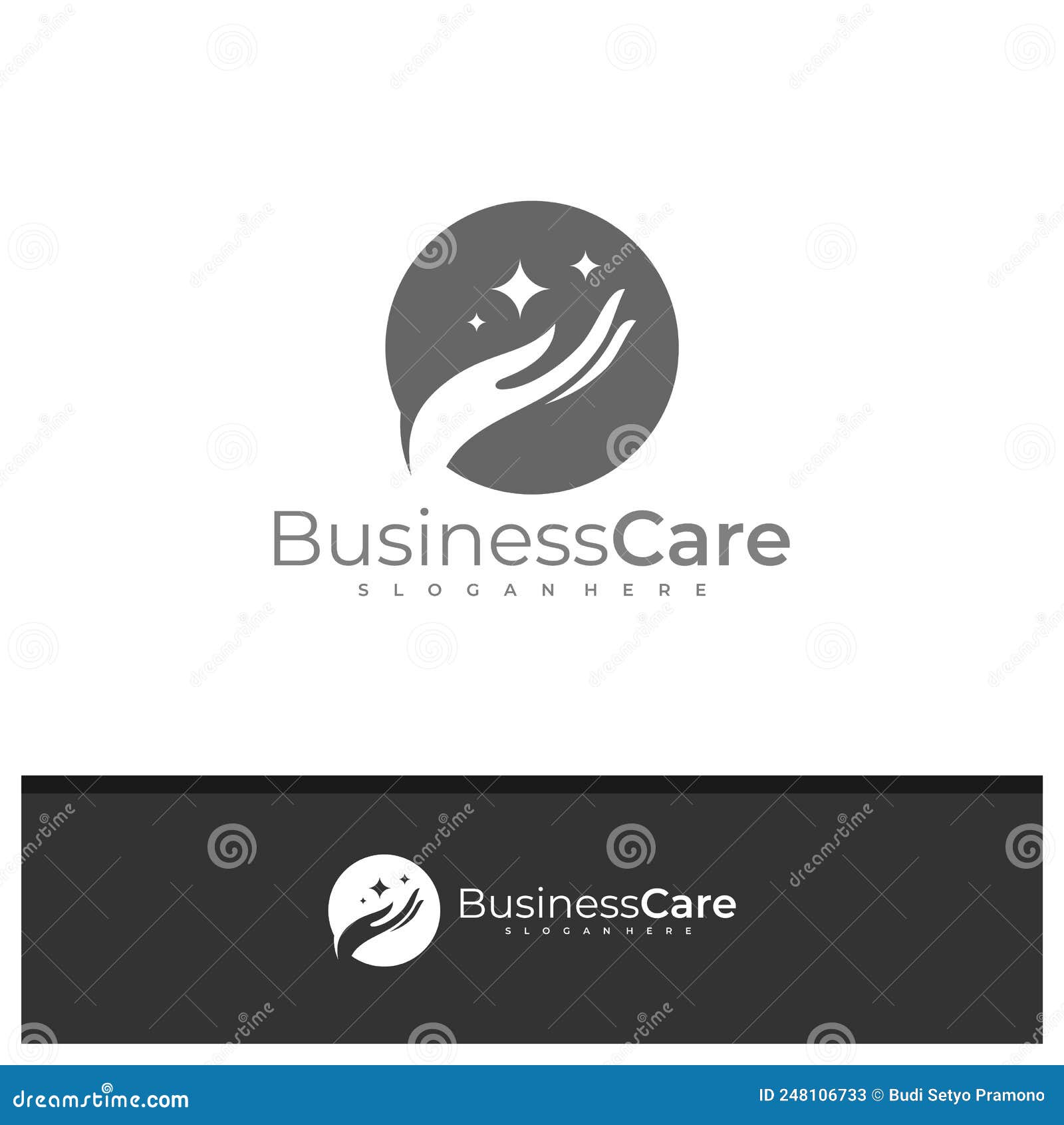 Care Logo Design Vector, Creative Hand Logo Concepts Template ...