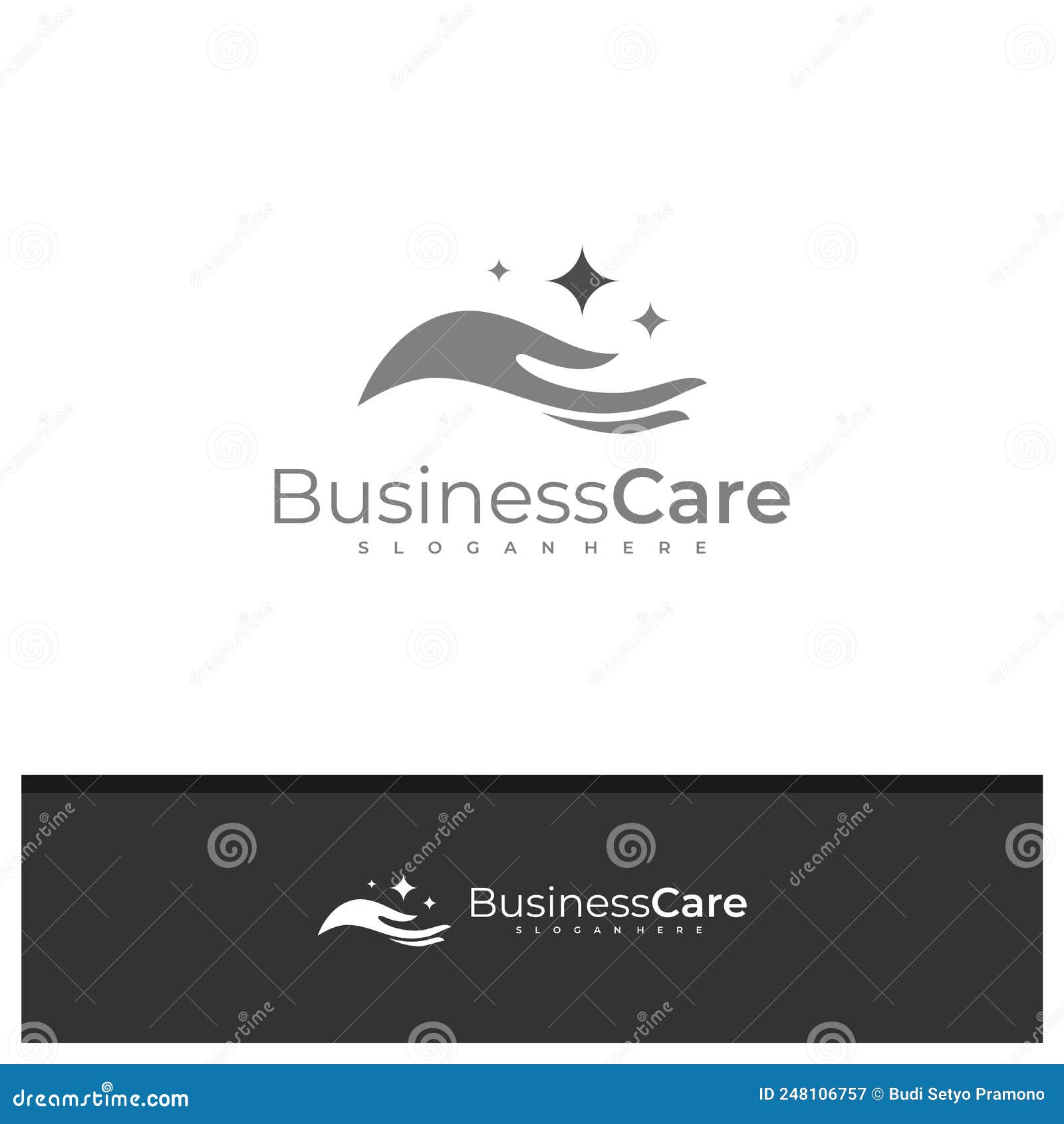 Care Logo Design Vector, Creative Hand Logo Concepts Template ...