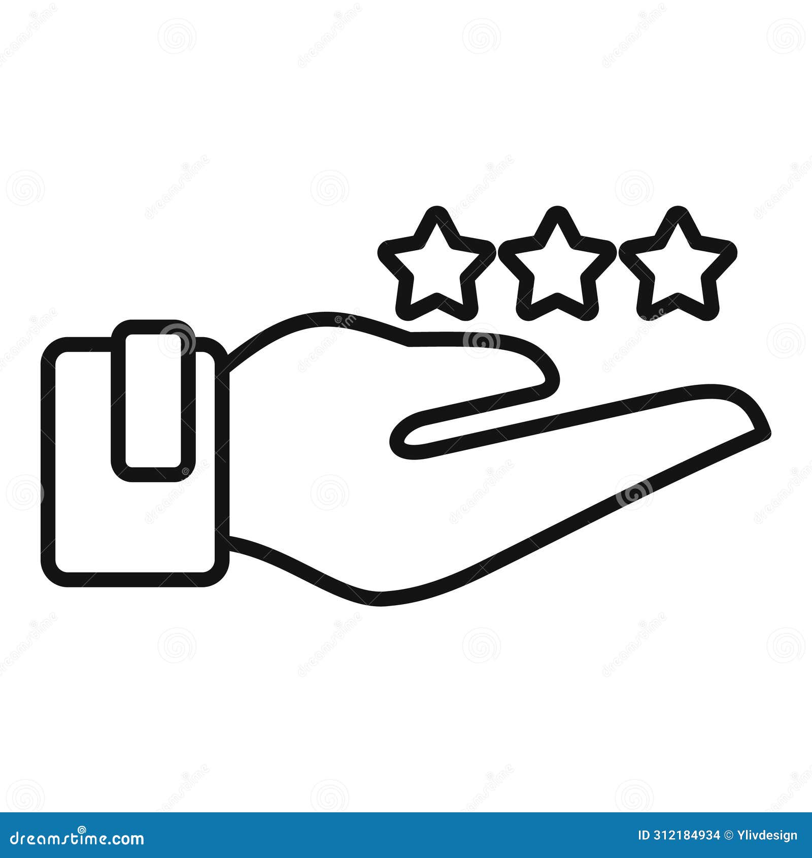 Care Rating Survey Icon Outline Vector. Expression User Face Stock ...