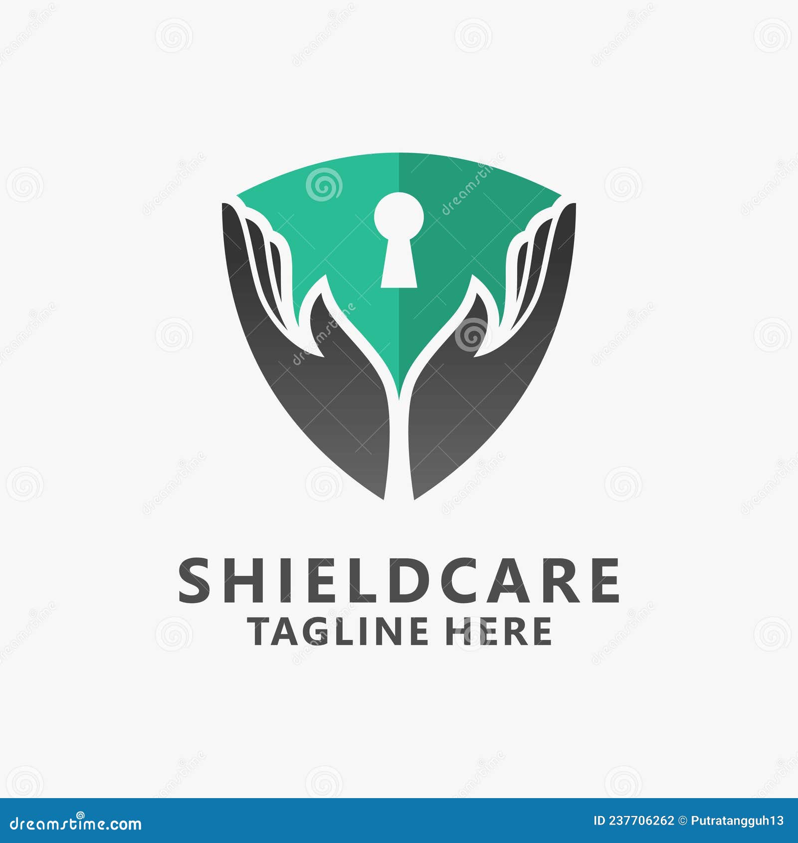 Care Shield Key Logo Design Stock Vector - Illustration of hole, health ...