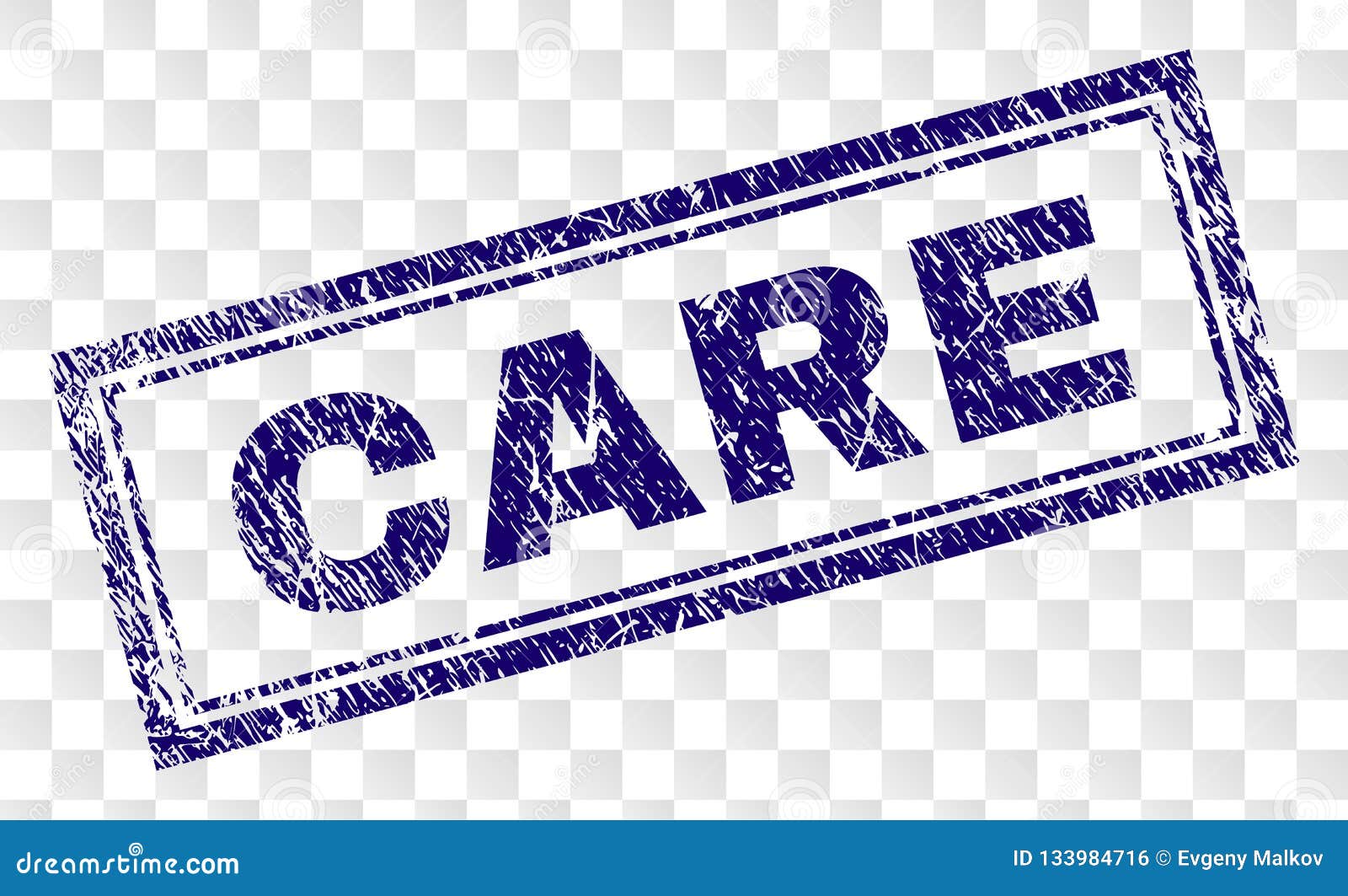 Scratched CARE Rectangle Stamp Stock Vector - Illustration of design ...