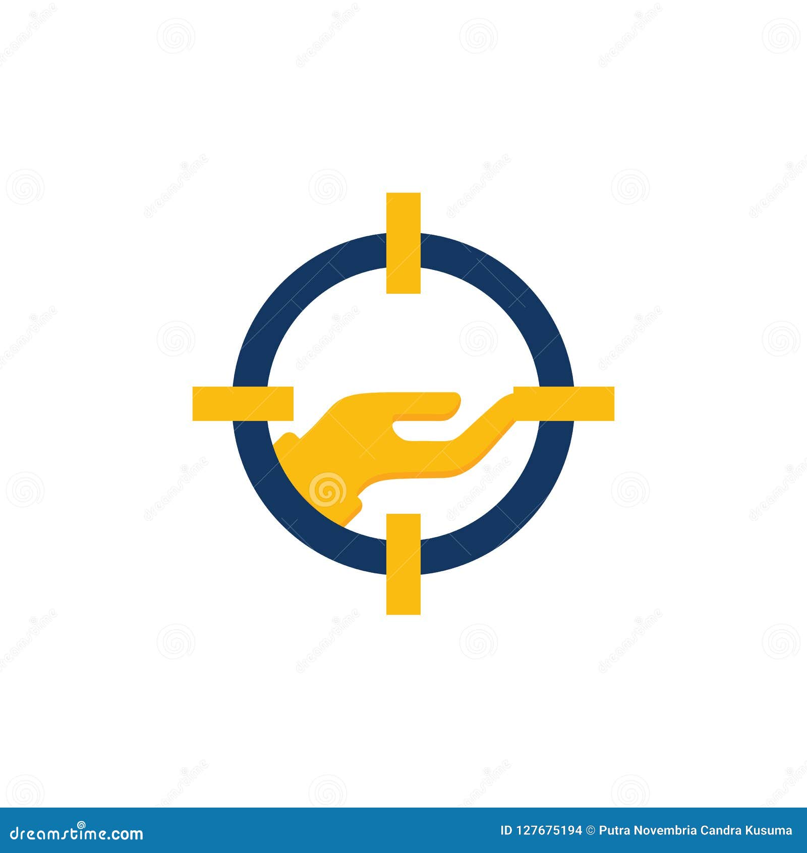 Care Target Logo Icon Design Stock Vector - Illustration of arrow ...