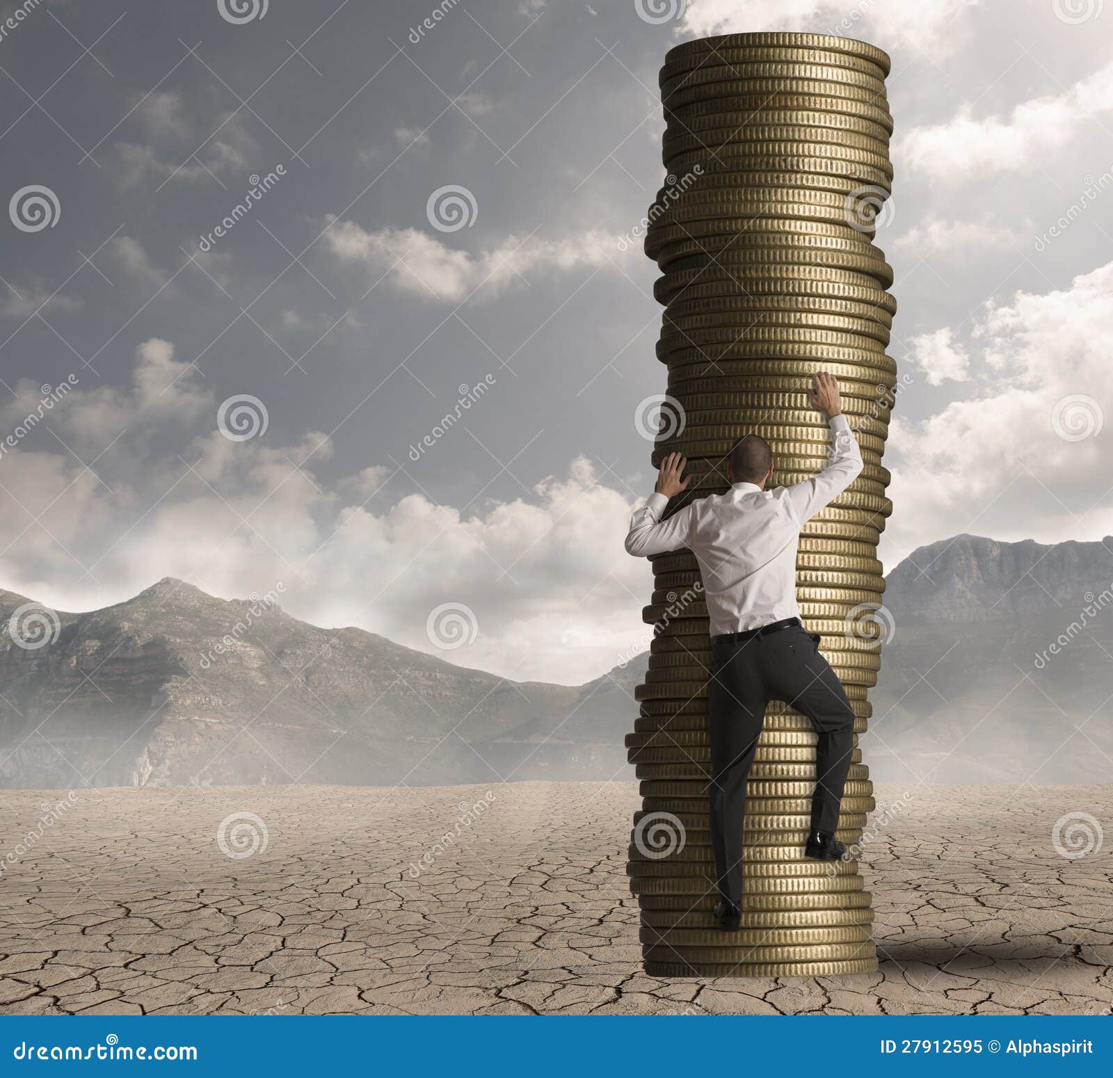 Career and Ambition at Work Stock Image - Image of hard, cash: 27912595