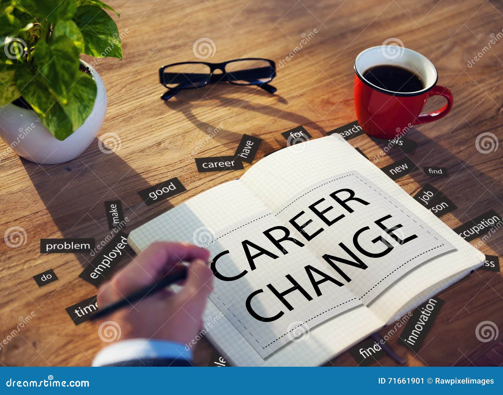 Career Change Hiring Human Resources Job Concept Stock Image - Image of ...