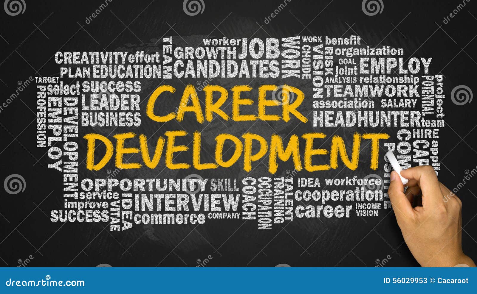 Career Development Chart Stock Image | CartoonDealer.com #56251369