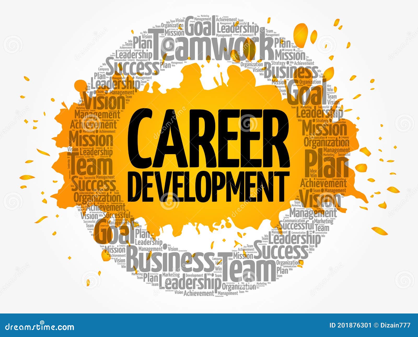 Career Development Word Cloud Collage Stock Image | CartoonDealer.com ...