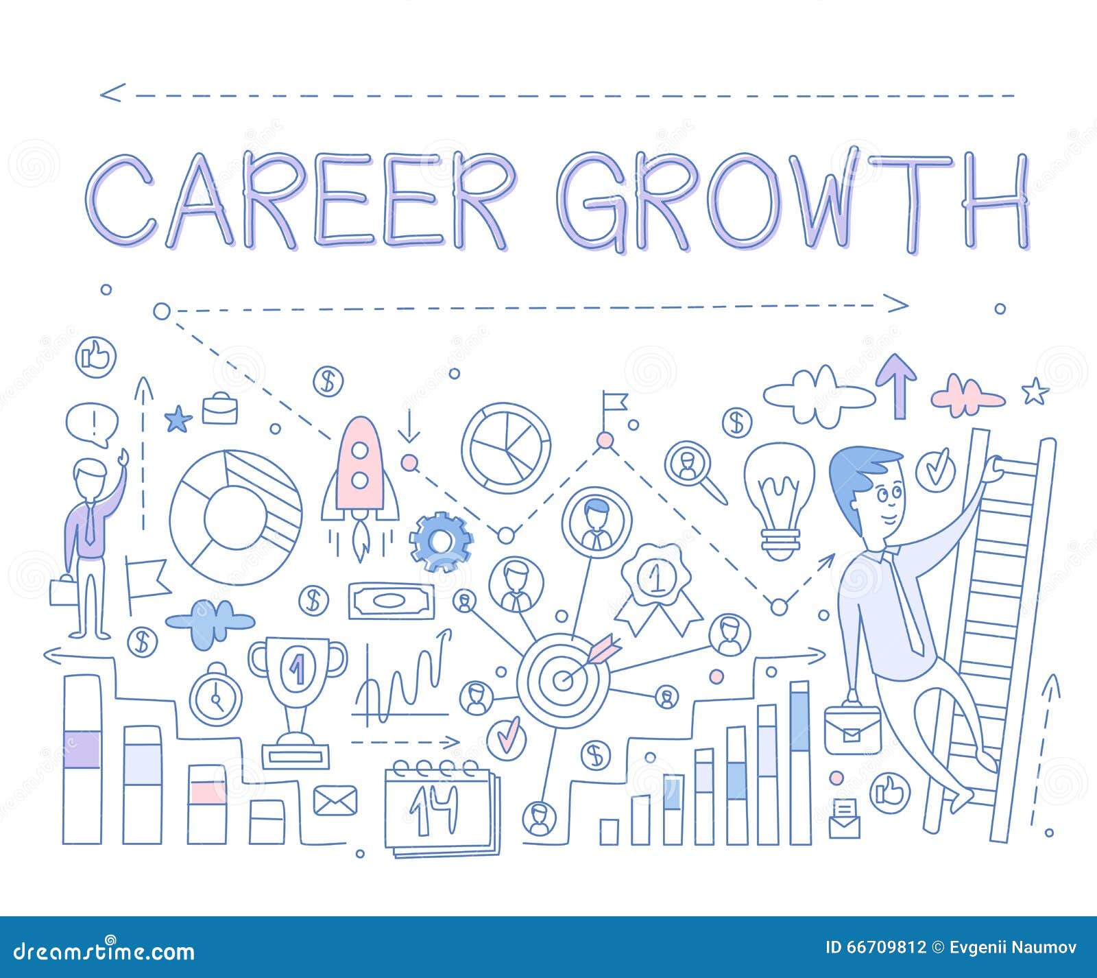 Career Growth Infographics. Vector Illustration Stock Vector ... Career Growth Infographics. Vector Illustration Stock Vector ...