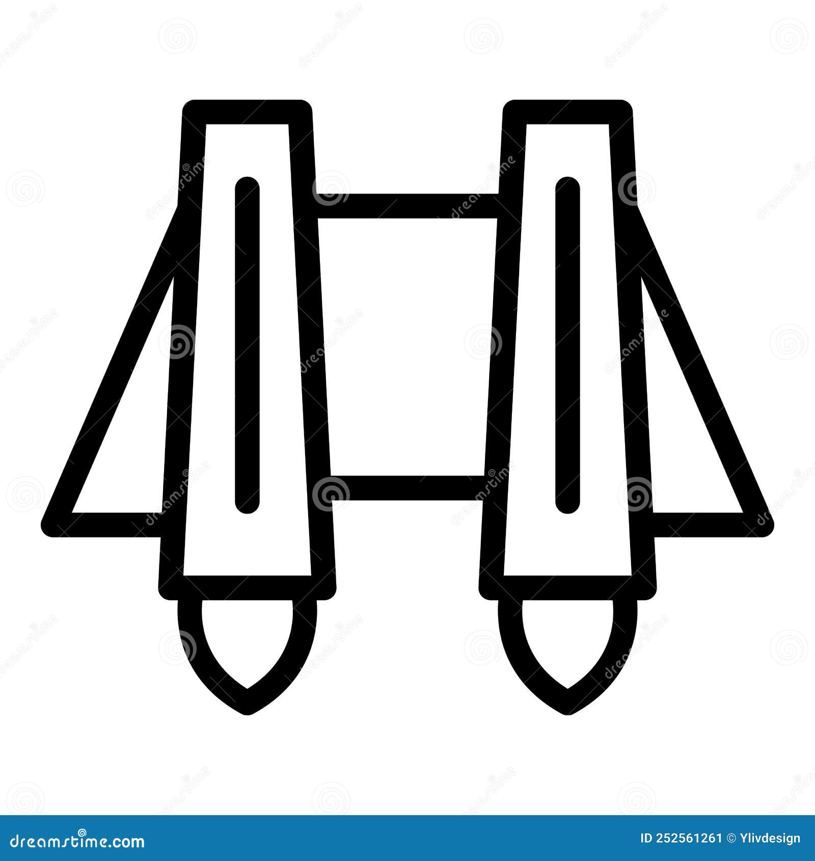 Jetpack Clipart Black And White