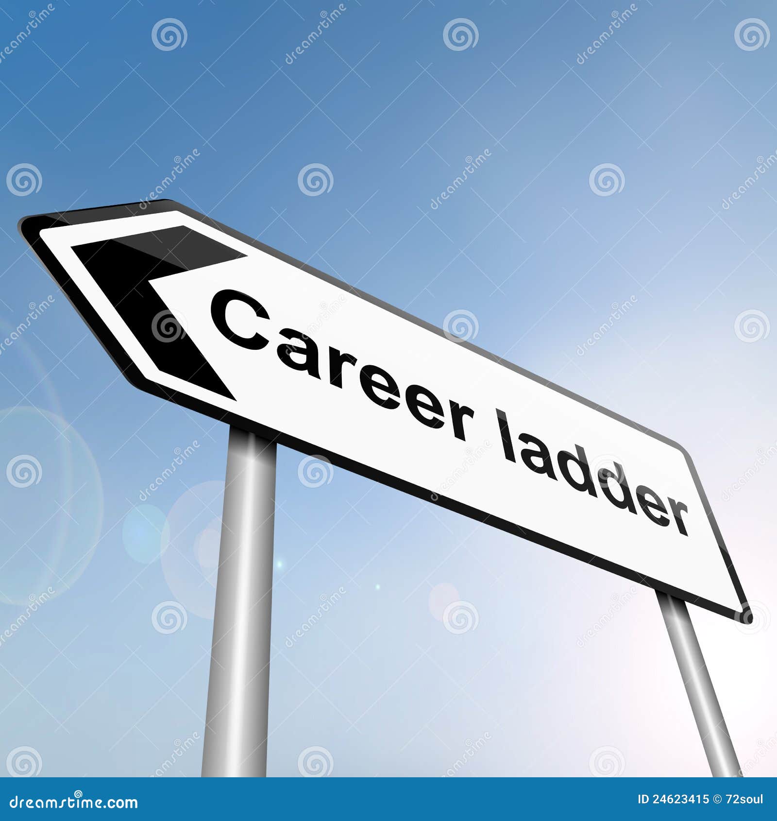 Career Ladder. Motivation. Goal Achievment. Way Up. Golden Cup ...