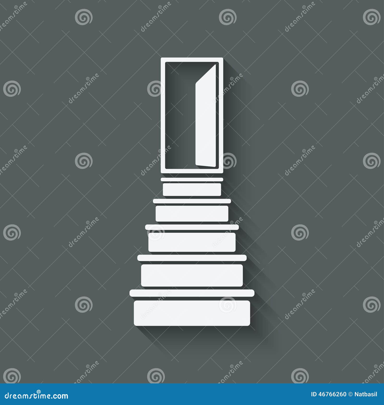 Ladder Concept Vector Linear Icon Isolated On Transparent Background ...