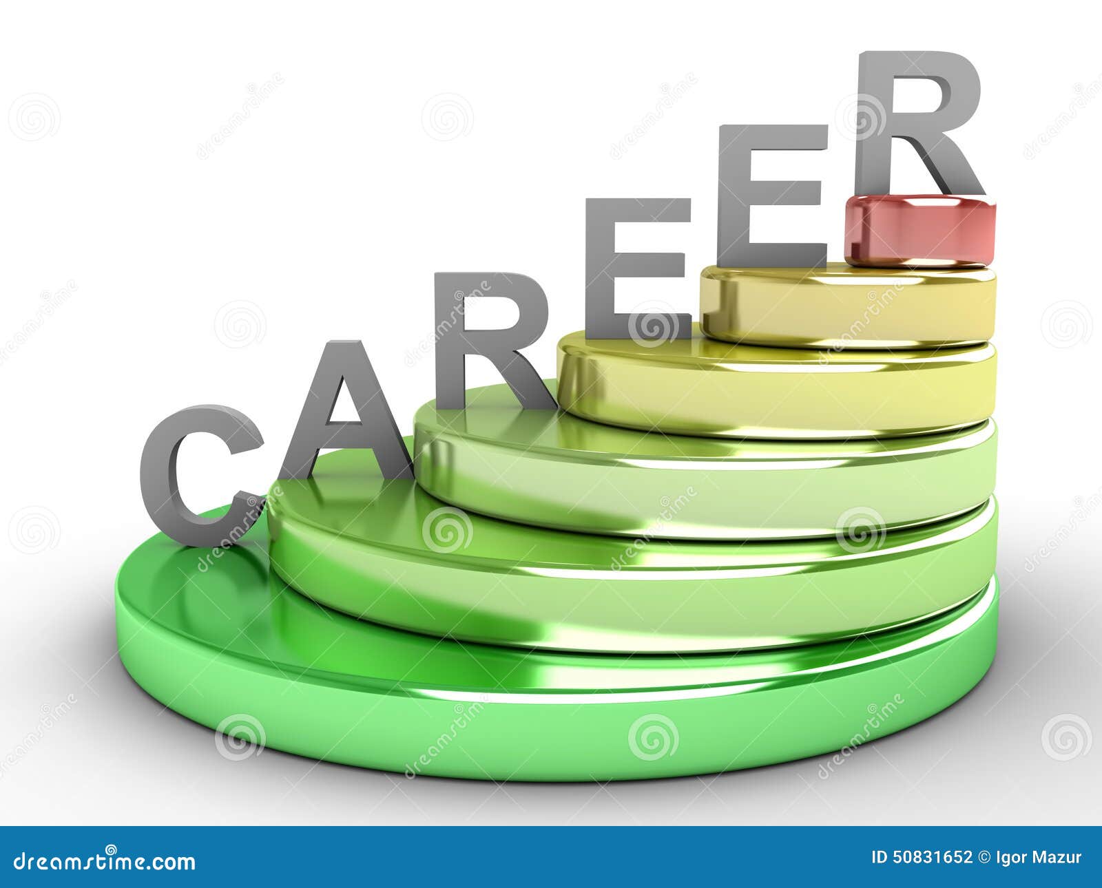 Career Ladder stock illustration. Illustration of color - 50831652