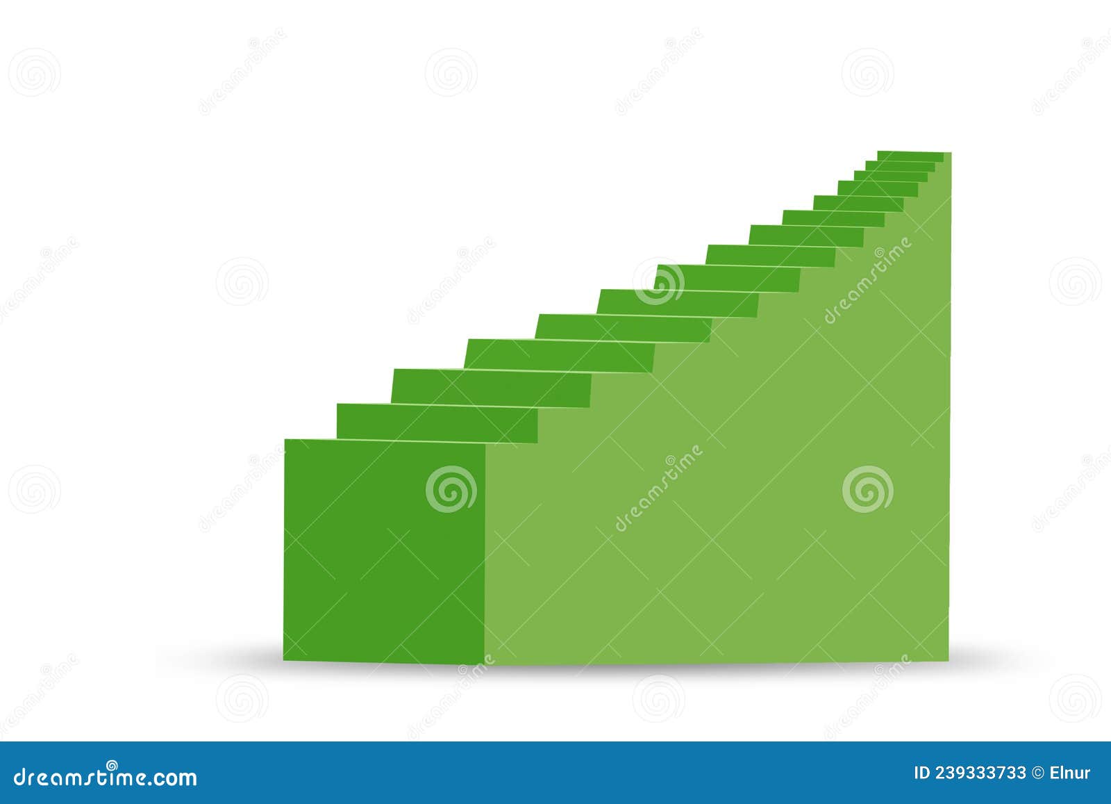 Career Ladder Professional Concept - 3d Rendering Stock Illustration ...