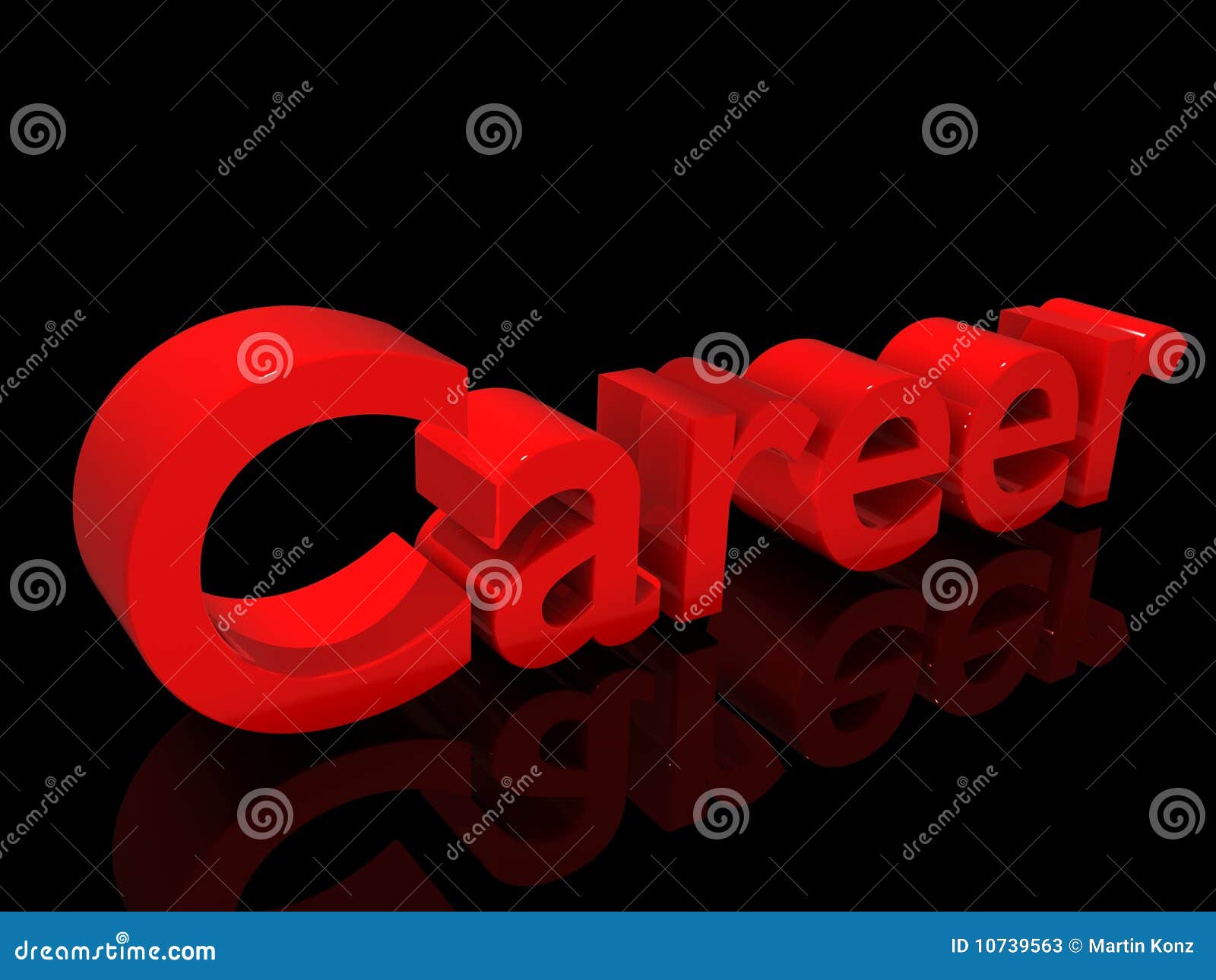 Career letters stock illustration. Illustration of word - 10739563