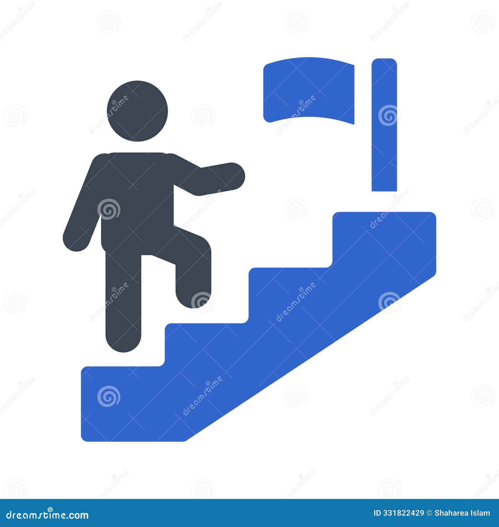 Career Objective Icon Stock Vector Illustration Of Objective 331822429
