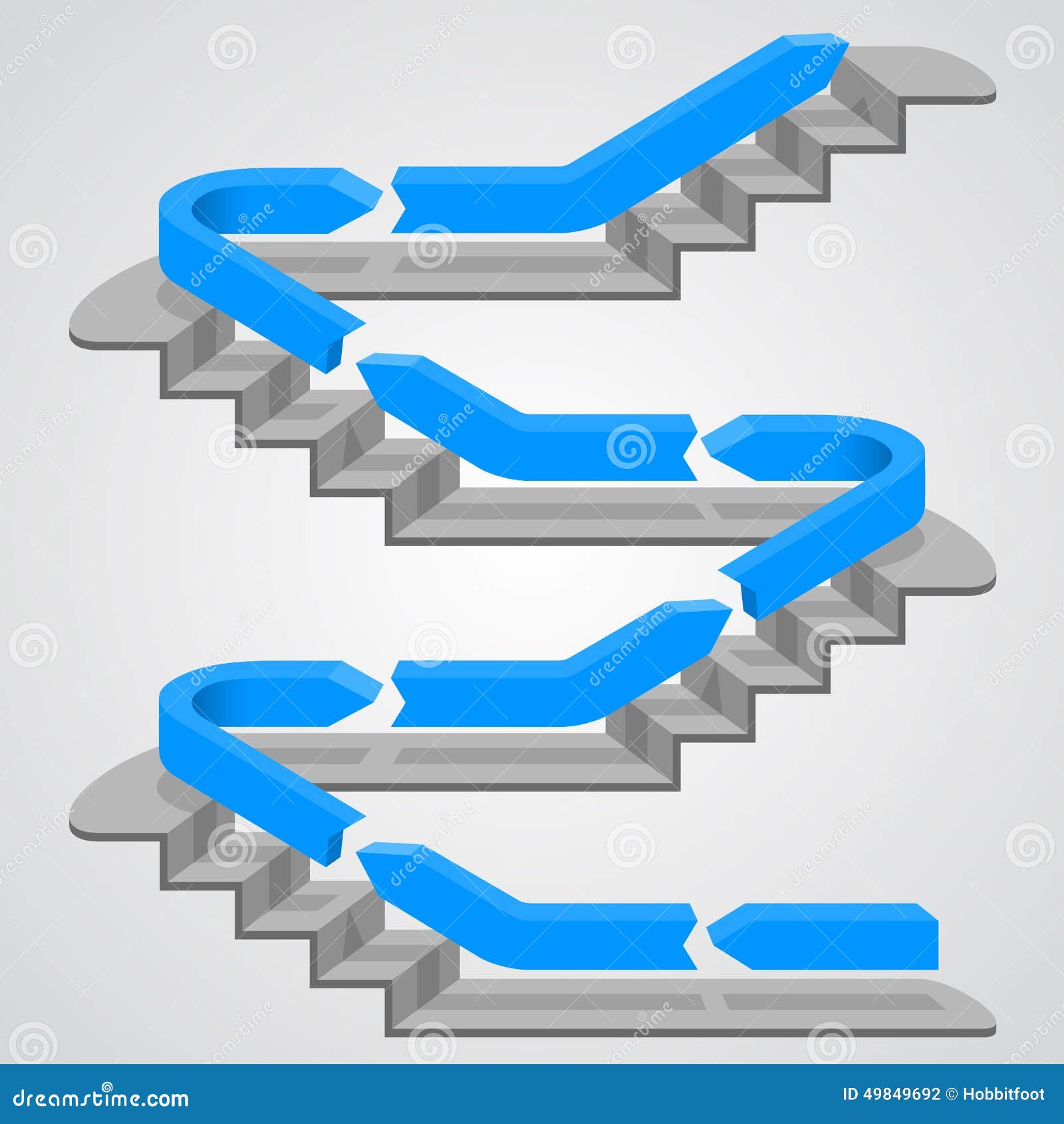 Pathway Clip Art 3d