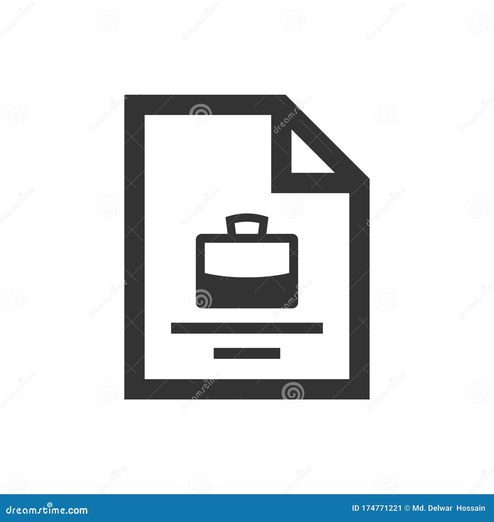 Career profile icon stock vector. Illustration of profile - 174771221