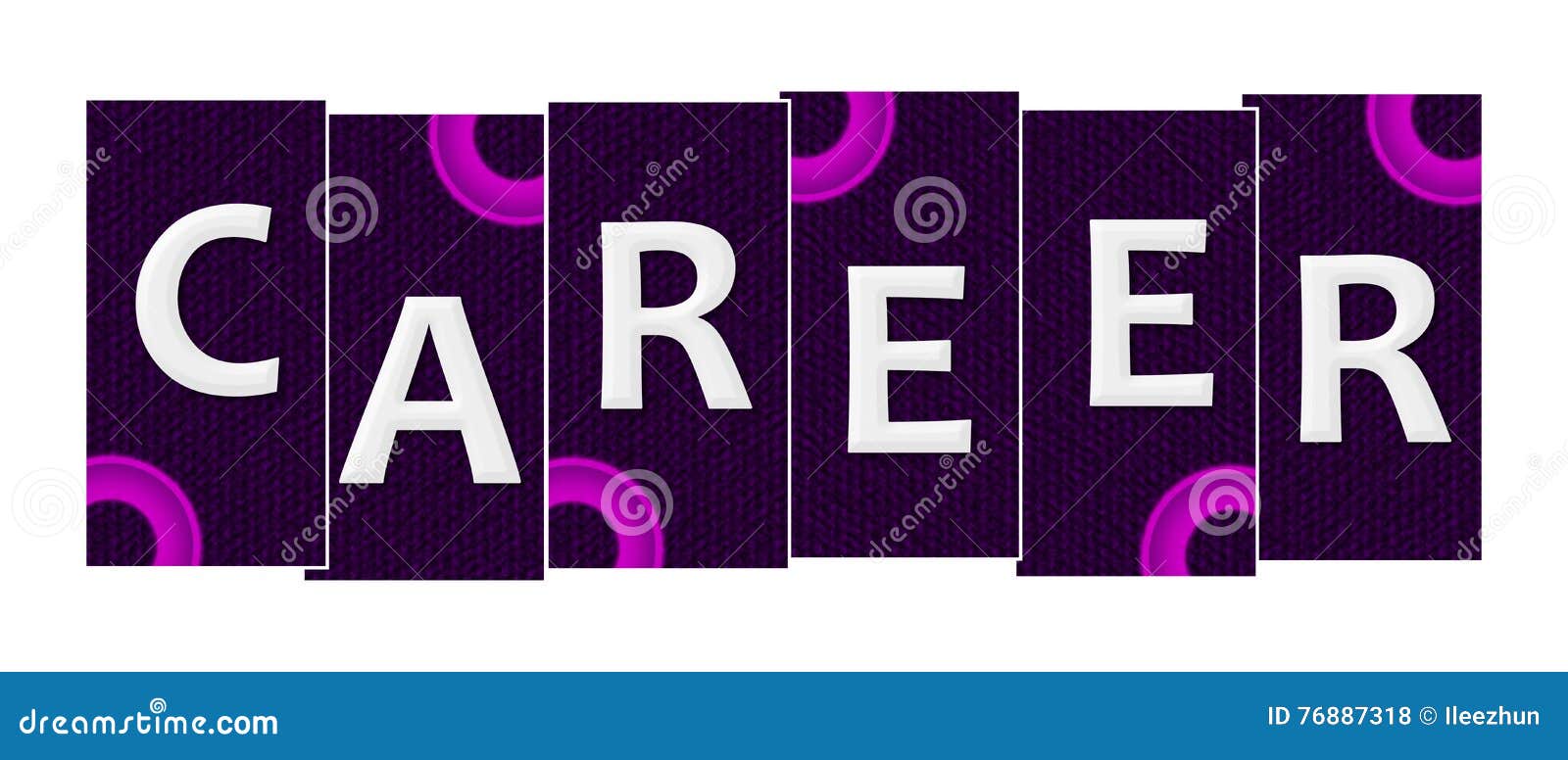 Career Purple Pink Stripes stock illustration. Illustration of business ...