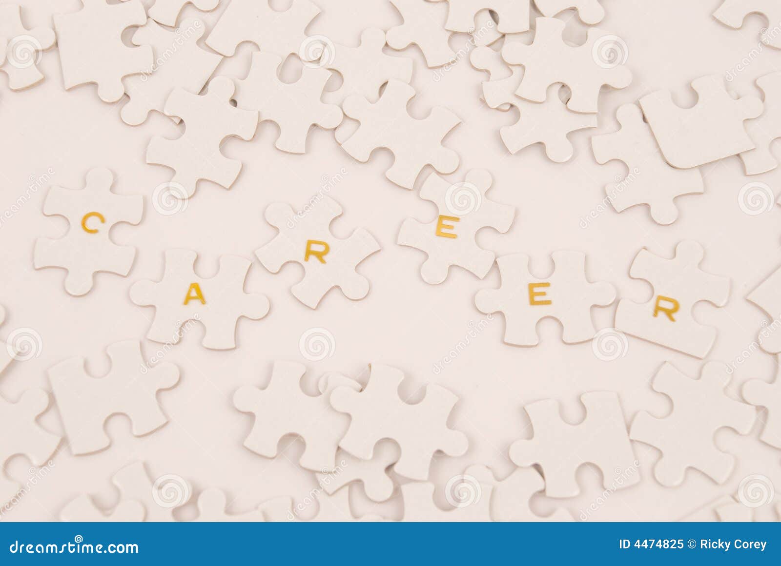 Career Puzzle stock image. Image of training, career, employ - 4474825