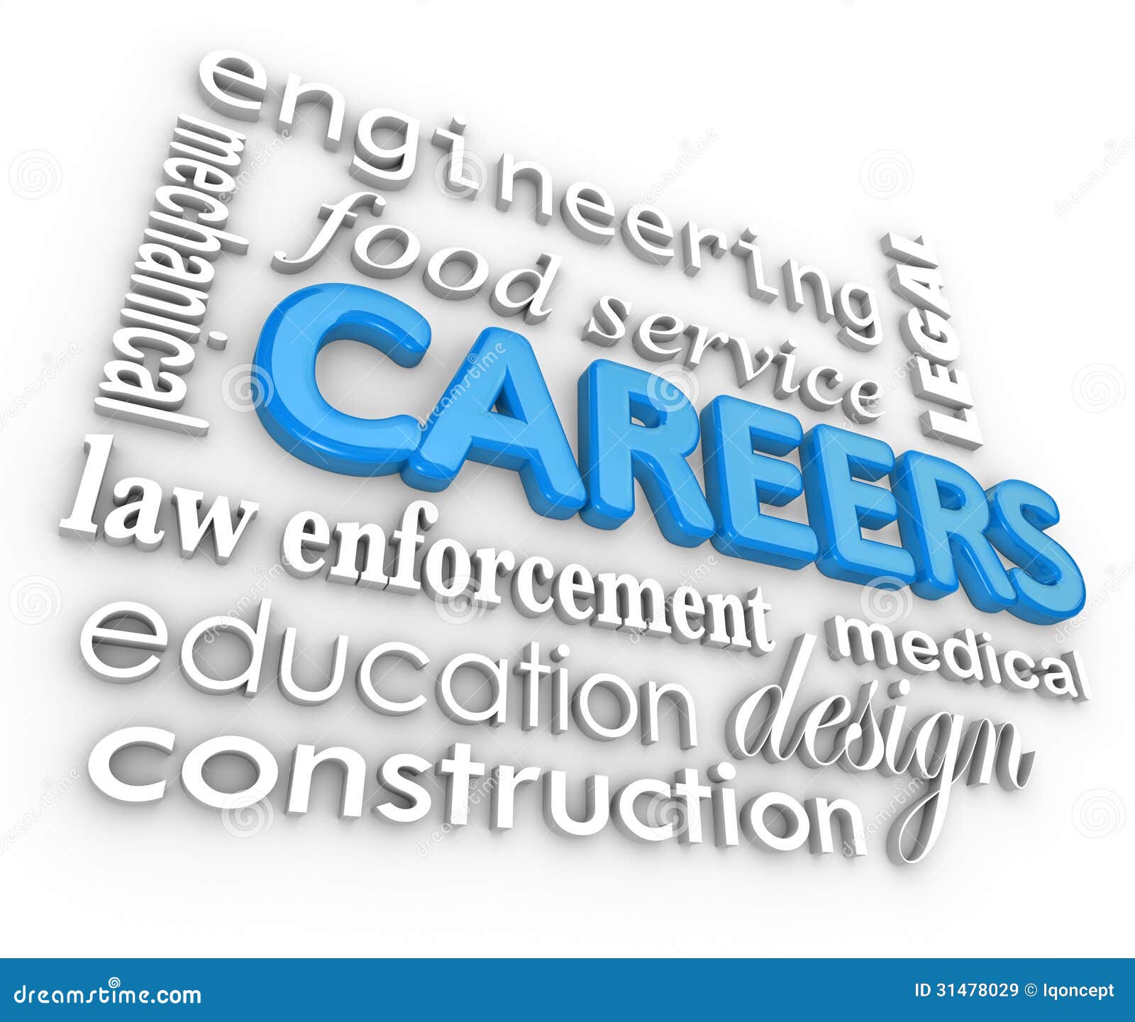 Careers Word Background Jobs 3d Choose Profession Stock Illustration ... Careers Word Background Jobs 3d Choose Profession Stock Illustration ...