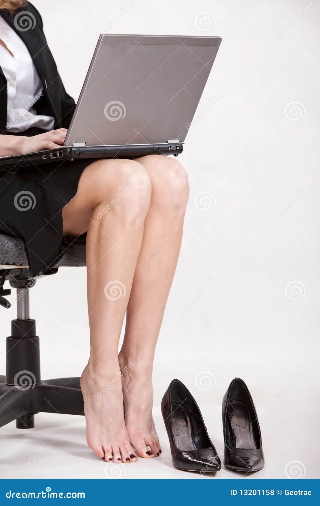 Careerwoman working legs stock photo. Image of businesswoman - 13201158