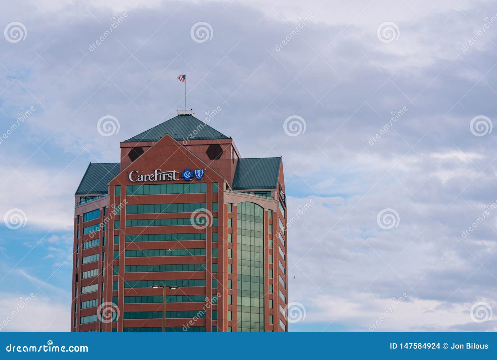The Carefirst Building in Canton, Baltimore, Maryland Editorial Stock ...
