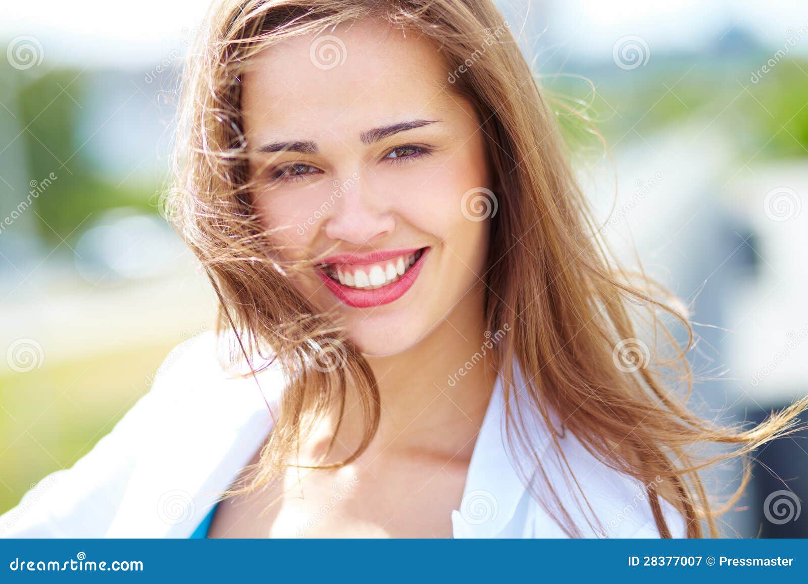Carefree stock image. Image of emotional, happy, female - 28377007