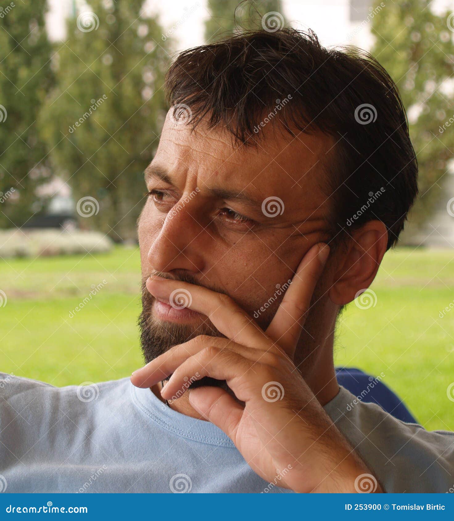Careful Listener stock photo. Image of adult, thought, listen - 253900