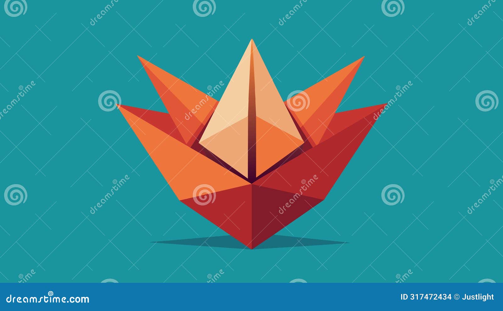 Through the Careful Process of Folding an Origami Shape Takes Form ...