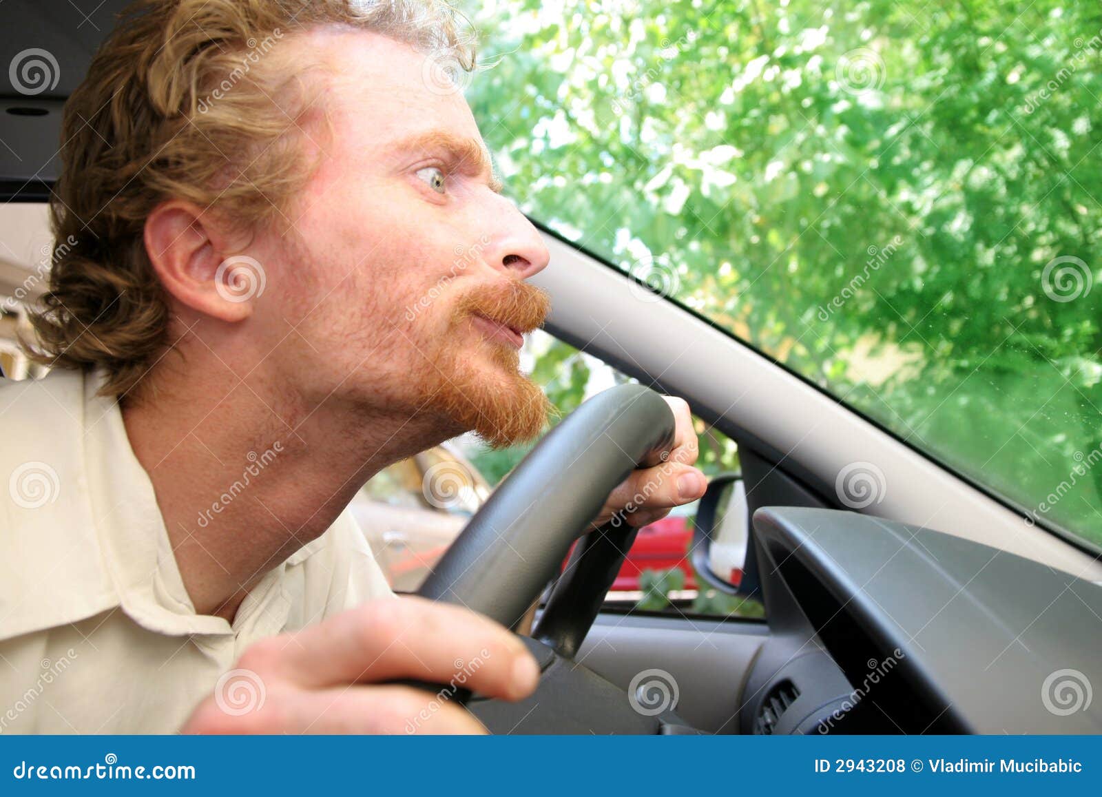 Carefull driver stock photo. Image of carefull, fright - 2943208