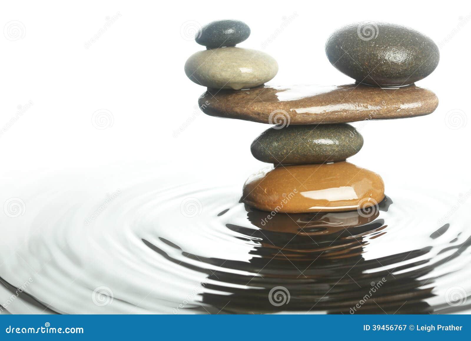 Balanced Stones Pyramid In Hand Stock Image | CartoonDealer.com #126162175