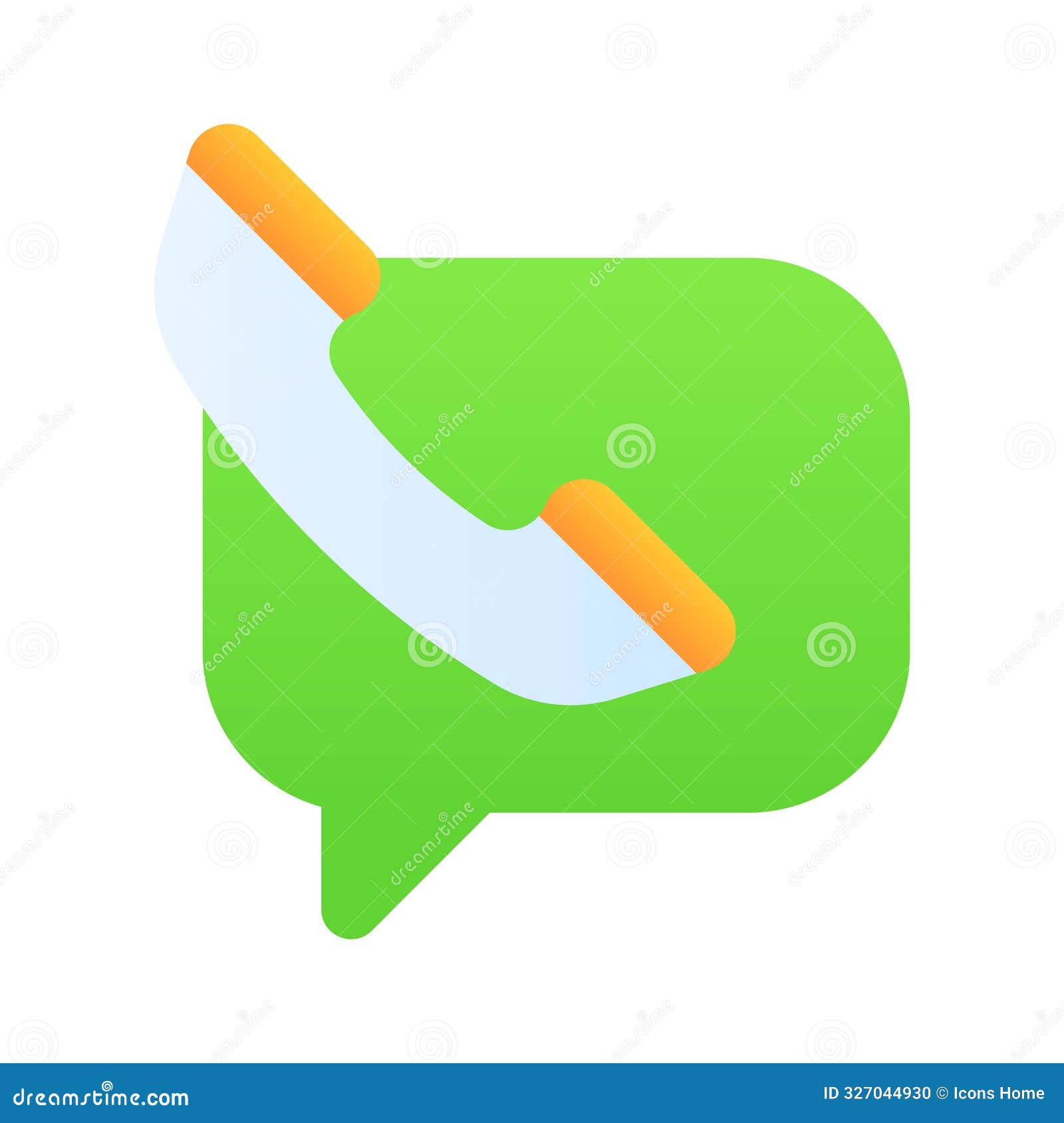 Carefully Crafted Communication App Icon Design, Ready for Premium Use ...